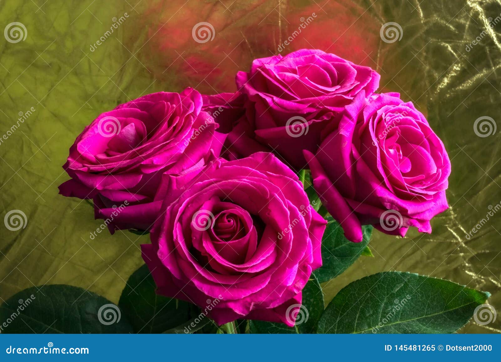 Bouquet of pink roses stock image. Image of flora, close - 145481265