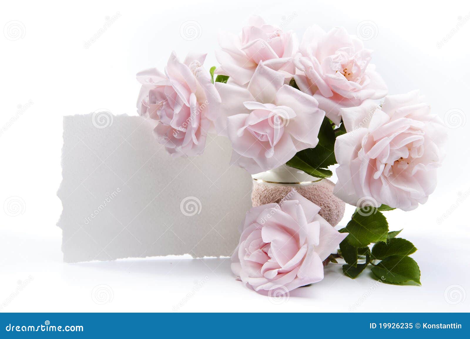 Bouquet of Roses for Romantic Greeting Cards Stock Image - Image of ...