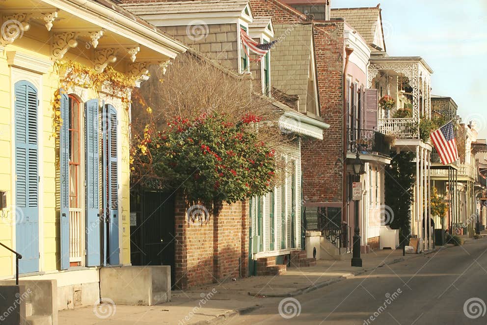 Bourbon street stock photo. Image of travel, music, architecture - 1746118