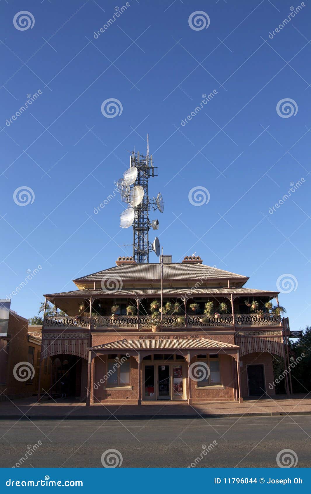 Bourke Post Office stock photo. Image of australia, architecture - 11796044