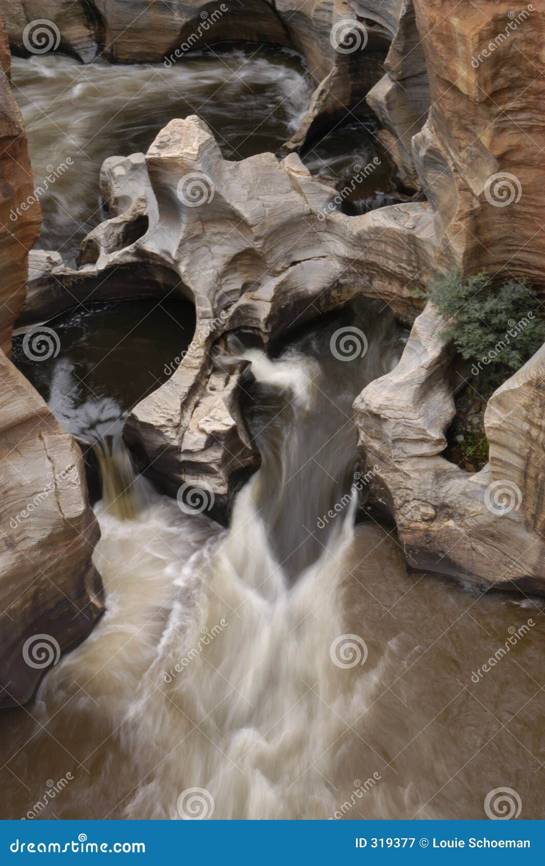 Bourke S Luck Potholes, South Africa Stock Image - Image of creek ...