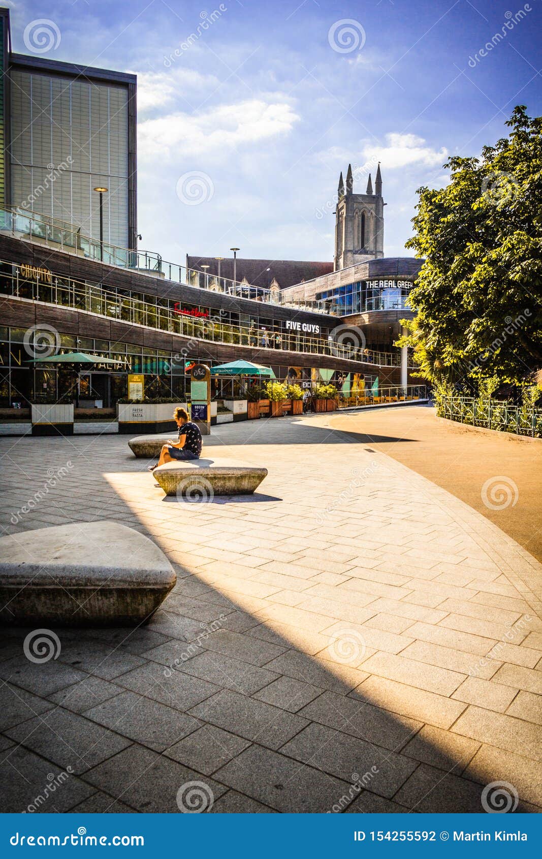 Bournemouth city centre editorial photography. Image of unitedkingdom ...