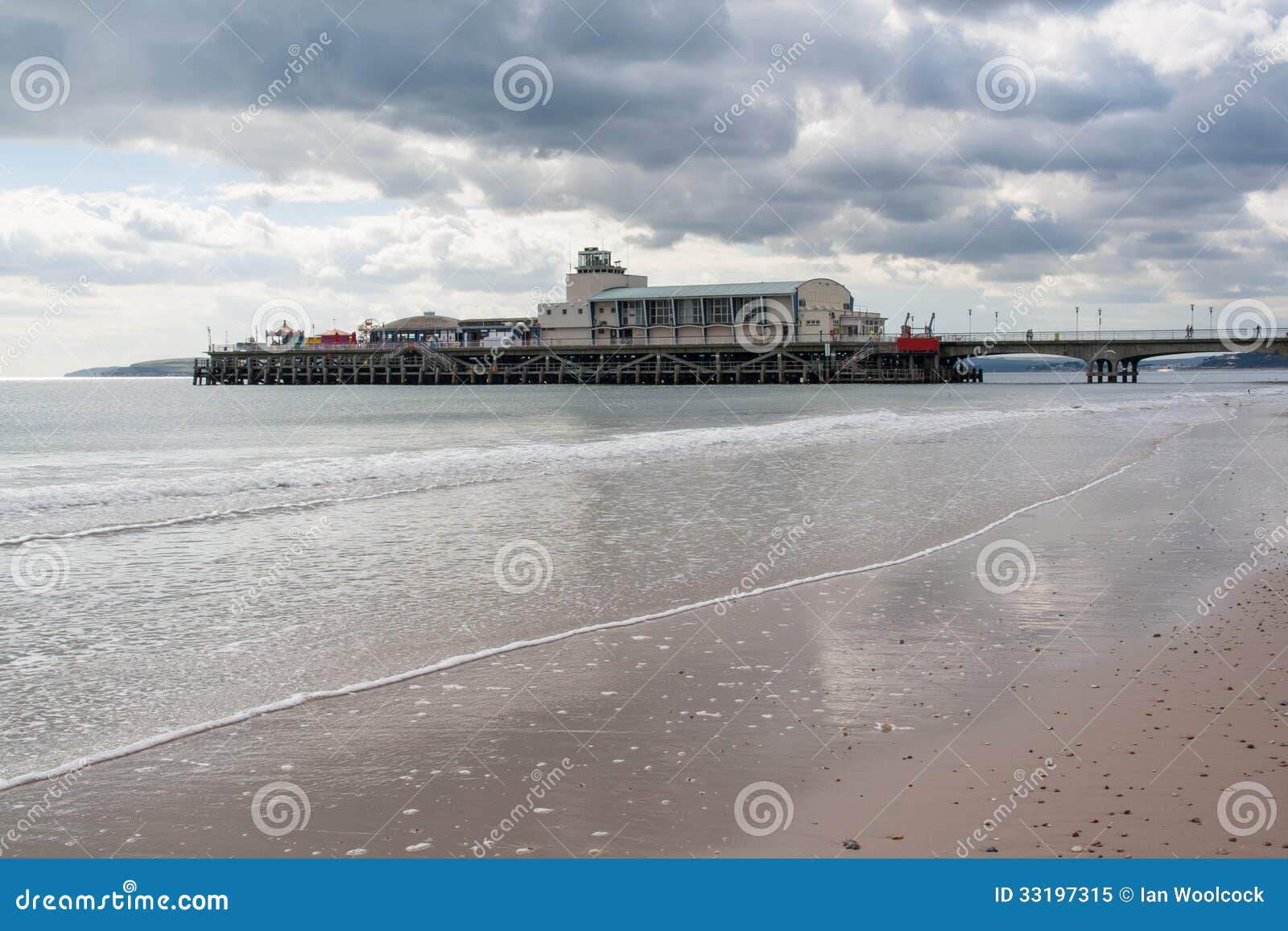 Bournemouth Pier Dorset stock image. Image of destination - 33197315