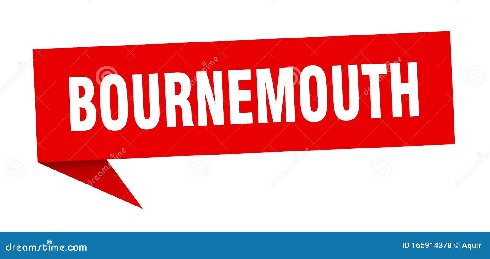 Bournemouth Sticker. Bournemouth Signpost Pointer Sign Stock Vector ...