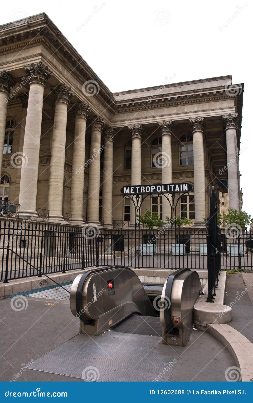 Bourse Metro Station in Paris Editorial Stock Photo - Image of ...
