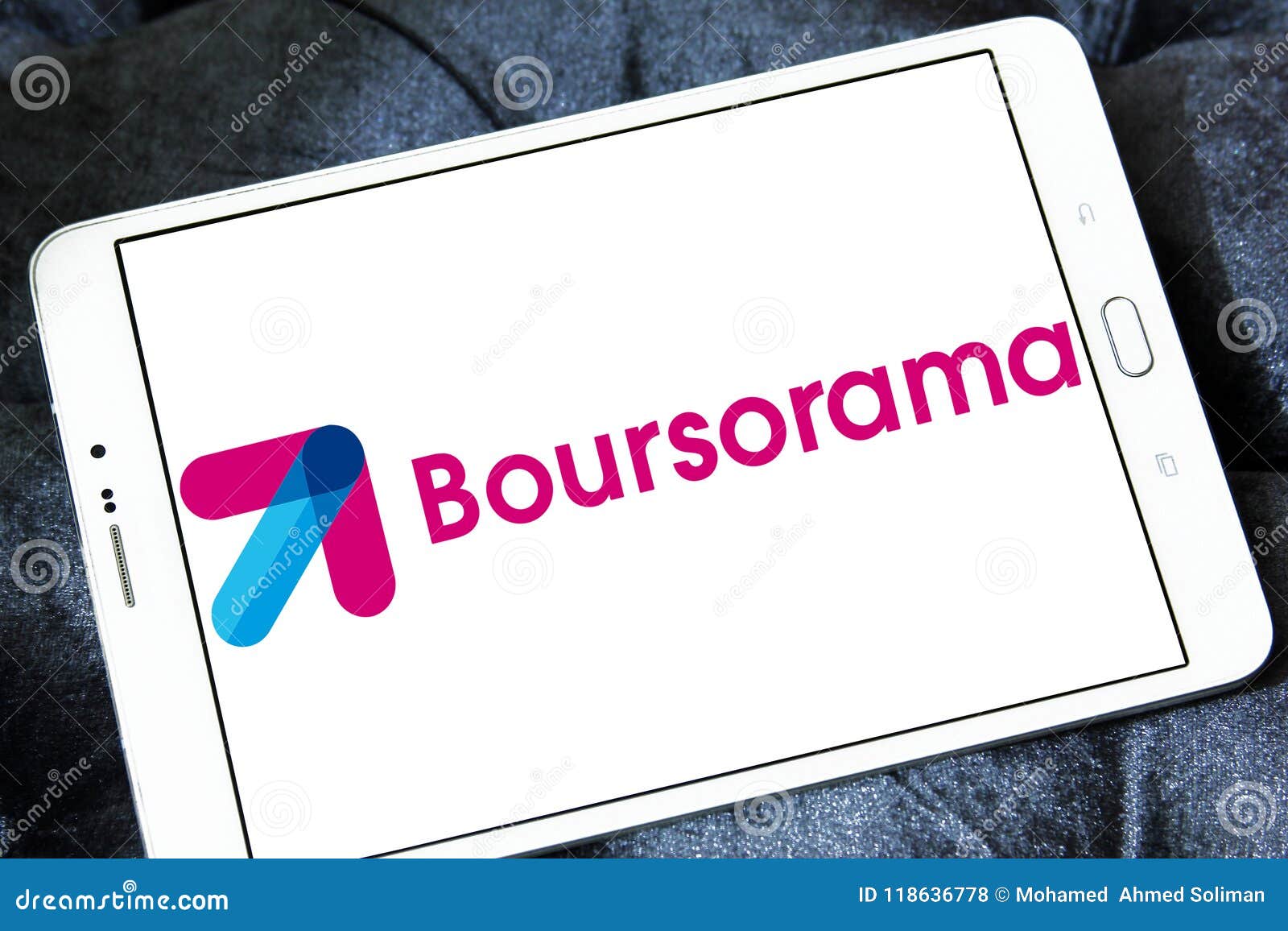 Boursorama-Banklogo redaktionelles stockfoto. Bild von kommerziell ...