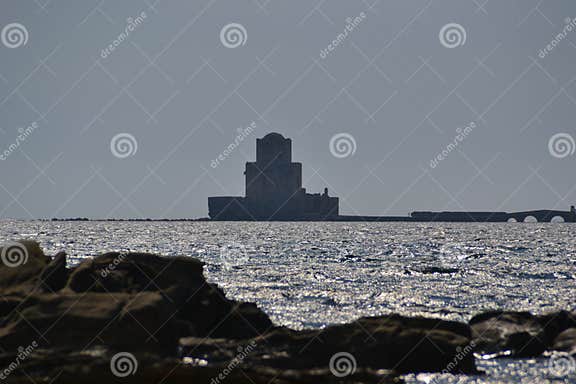Bourtzi, Castelo De Methoni Imagem de Stock - Imagem de turquia ...
