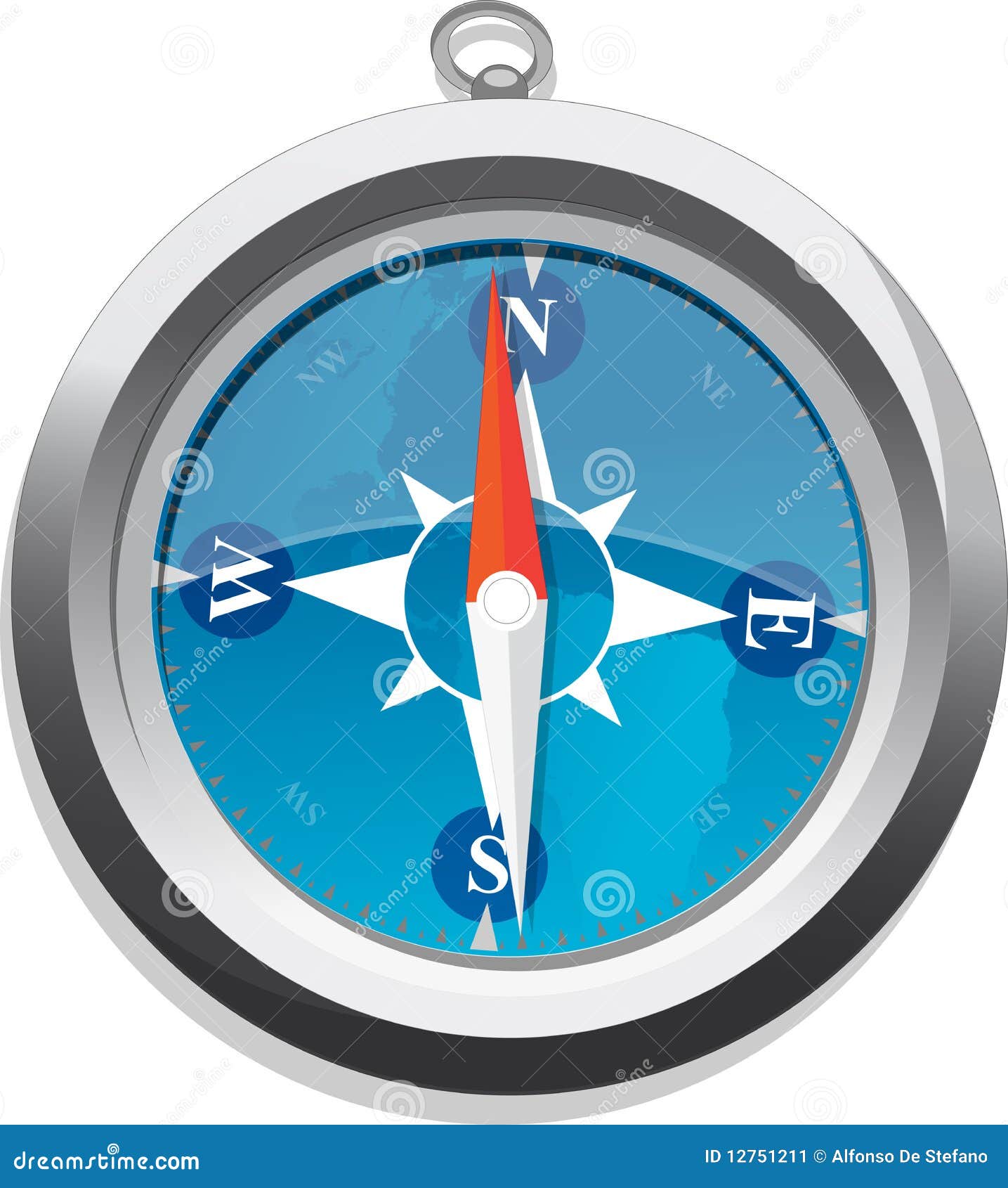 Boussole illustration stock. Illustration du explore - 12751211