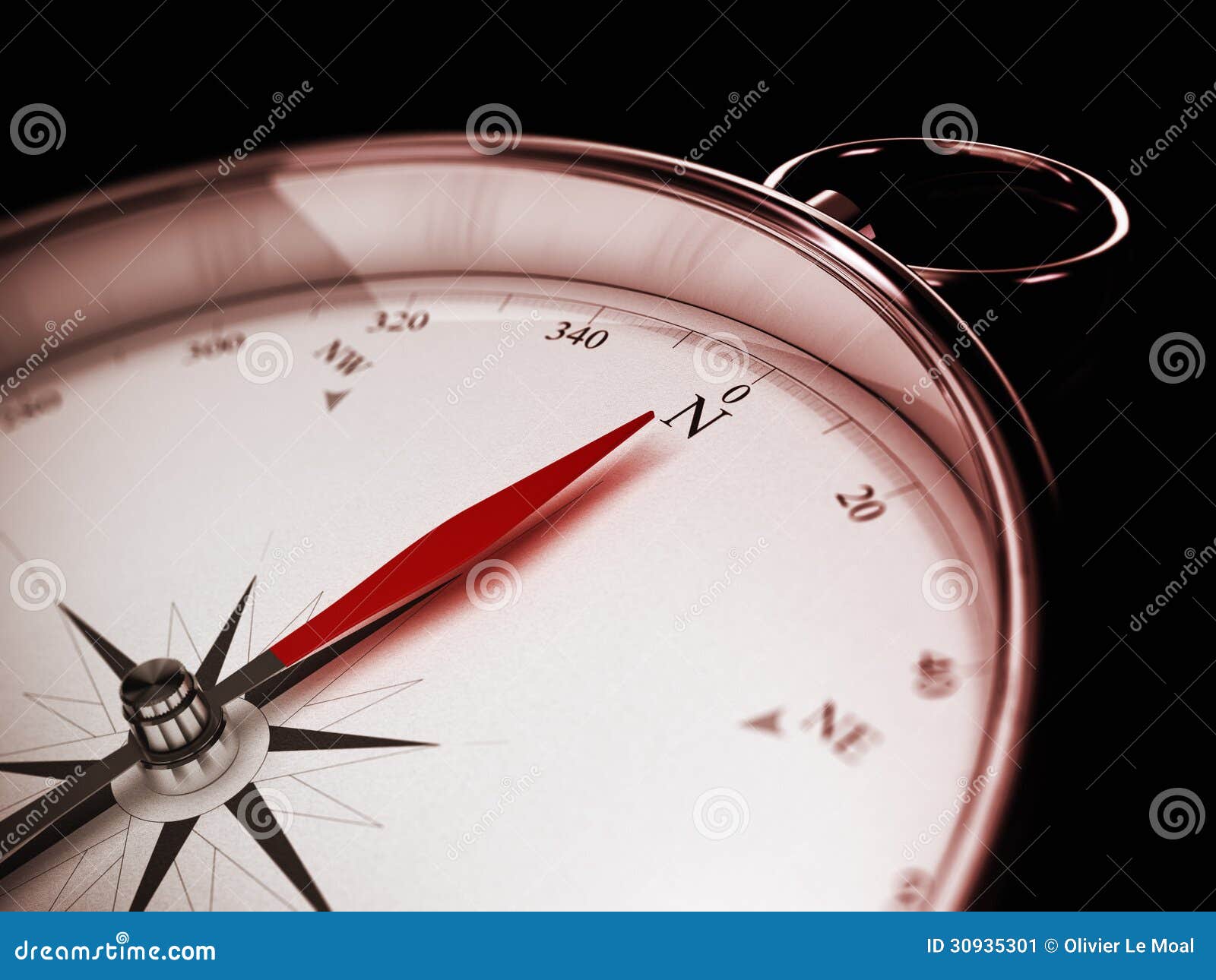 Boussole illustration stock. Illustration du course, guider - 30935301