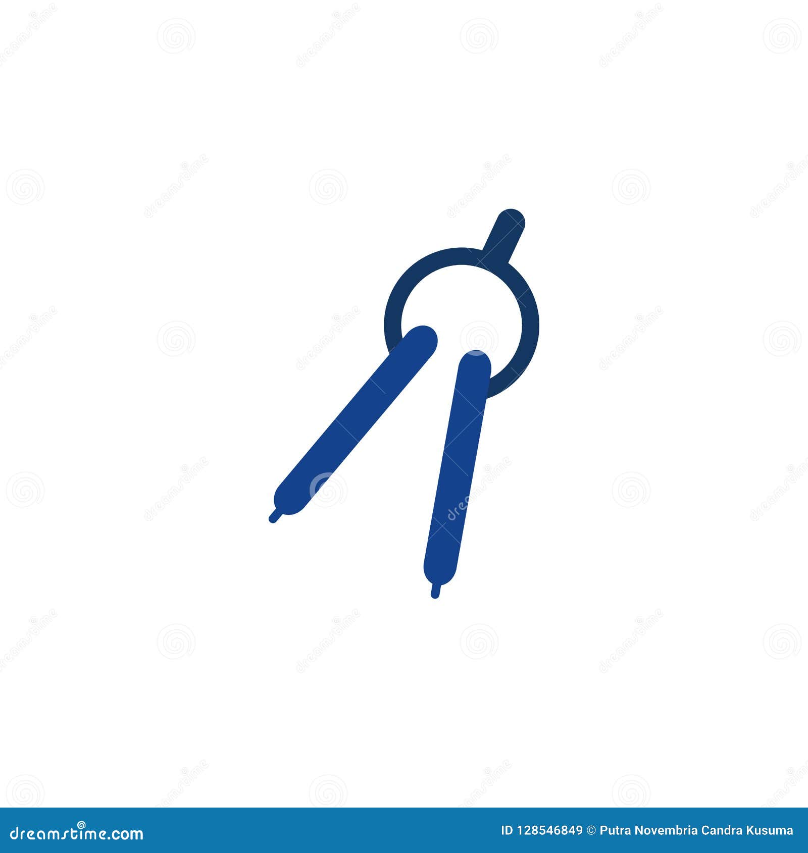 Boussole Logo Icon Design illustration de vecteur. Illustration du ...