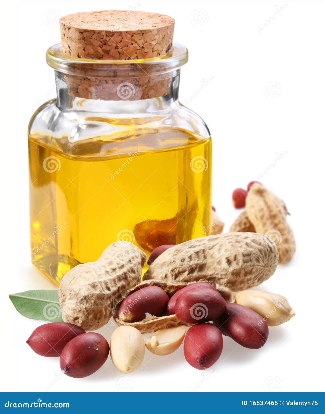 Bouteille D'huile D'arachide Avec Des Noix Photo stock - Image du ...