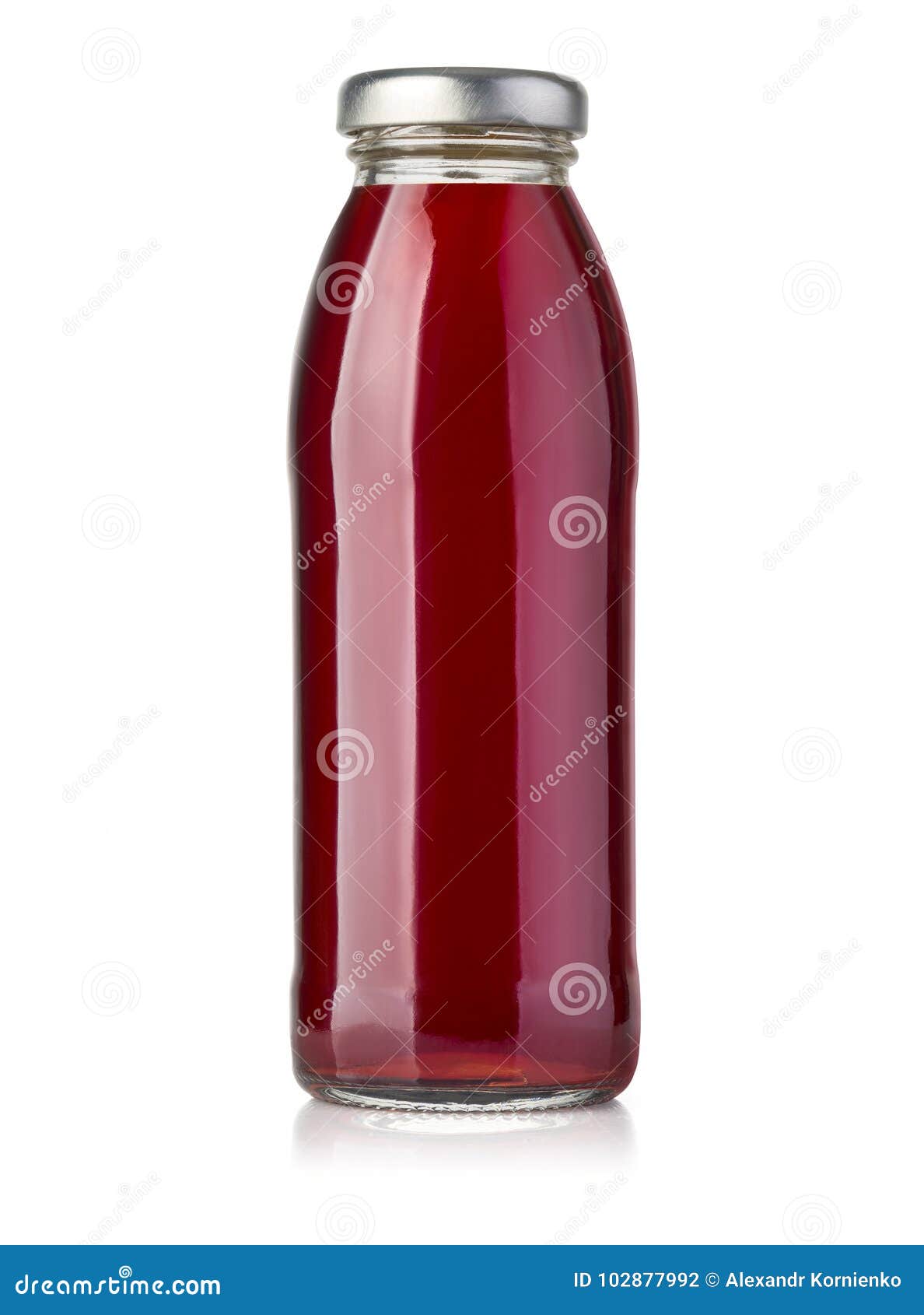 Bouteille de jus rouge photo stock. Image du bouteille - 102877992