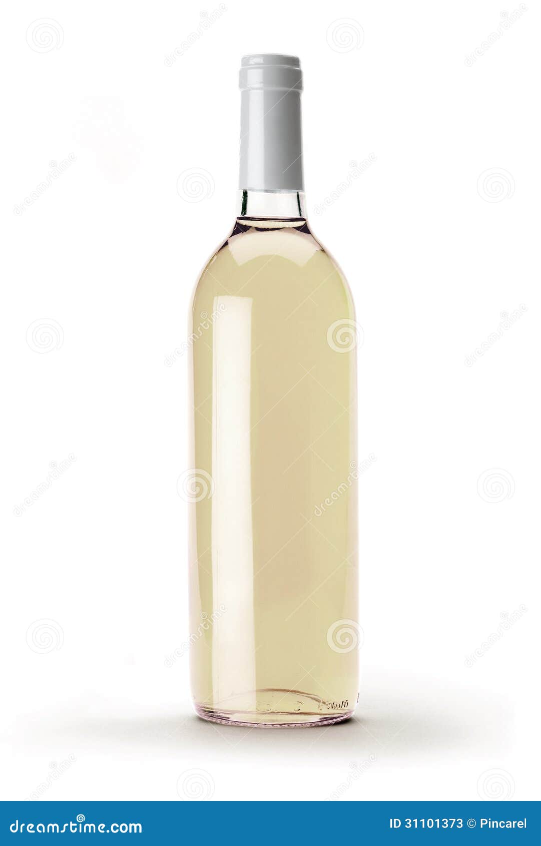 Bouteille de vin blanc image stock. Image du bouteille - 31101373