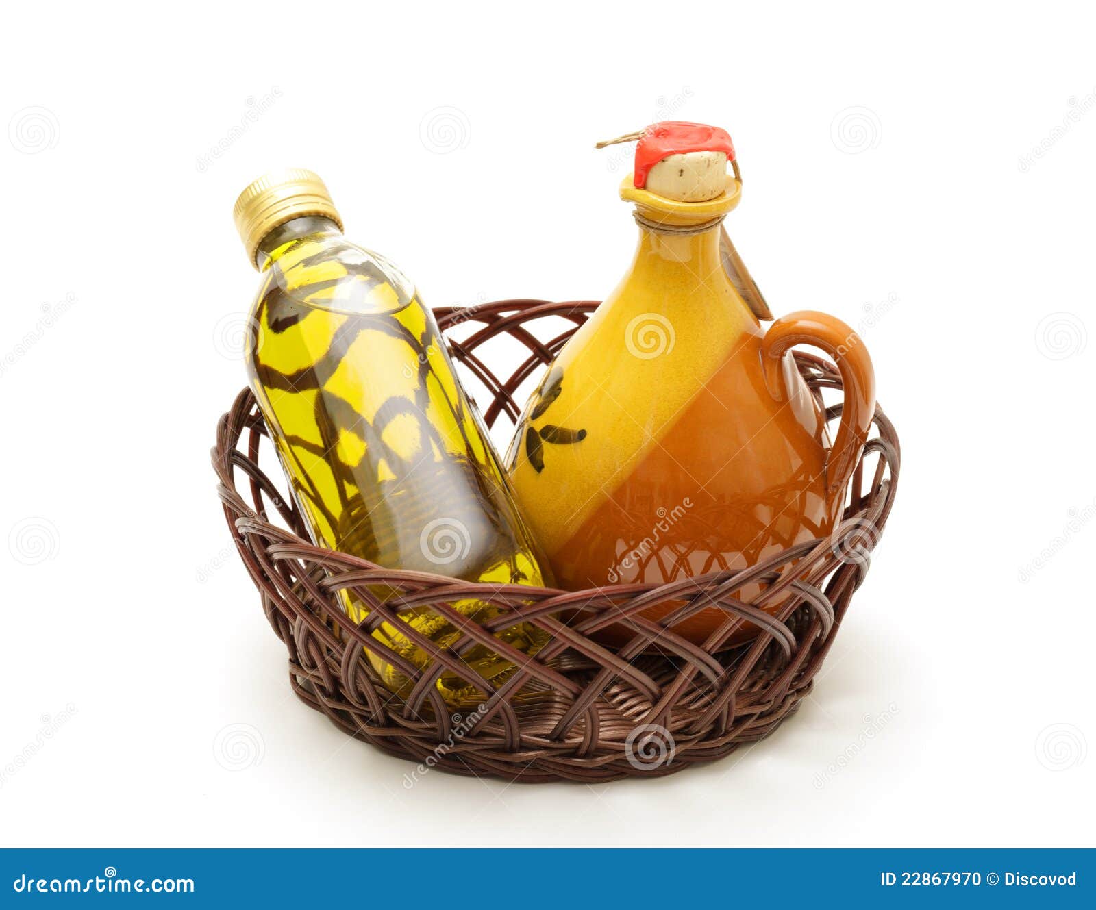 Bouteille Et Fiole D'huile D'olive Vierge Photo stock - Image du olive ...