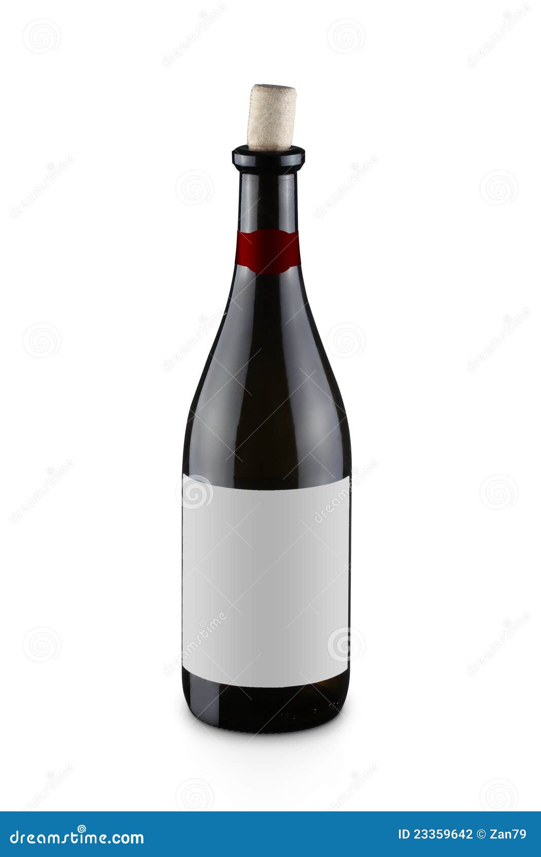 Bouteille Ouverte De Vin Rouge Photo stock - Image du bouteille ...