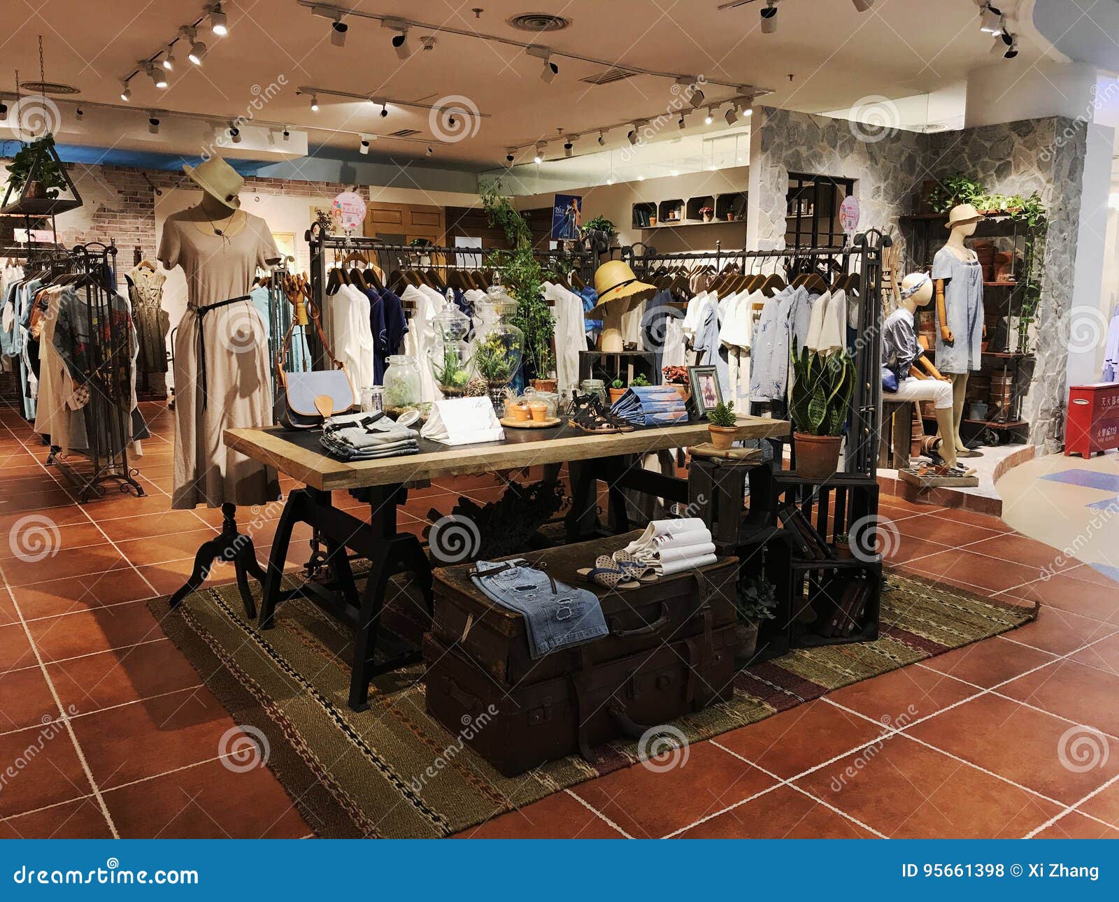 Boutique editorial stock photo. Image of mall, store - 95661398