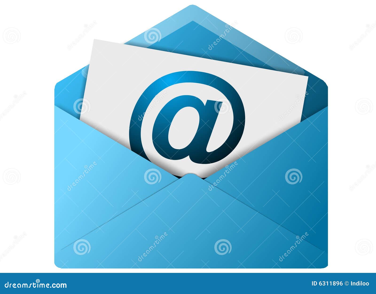Bouton d'enveloppe d'email illustration stock. Illustration du courriel ...