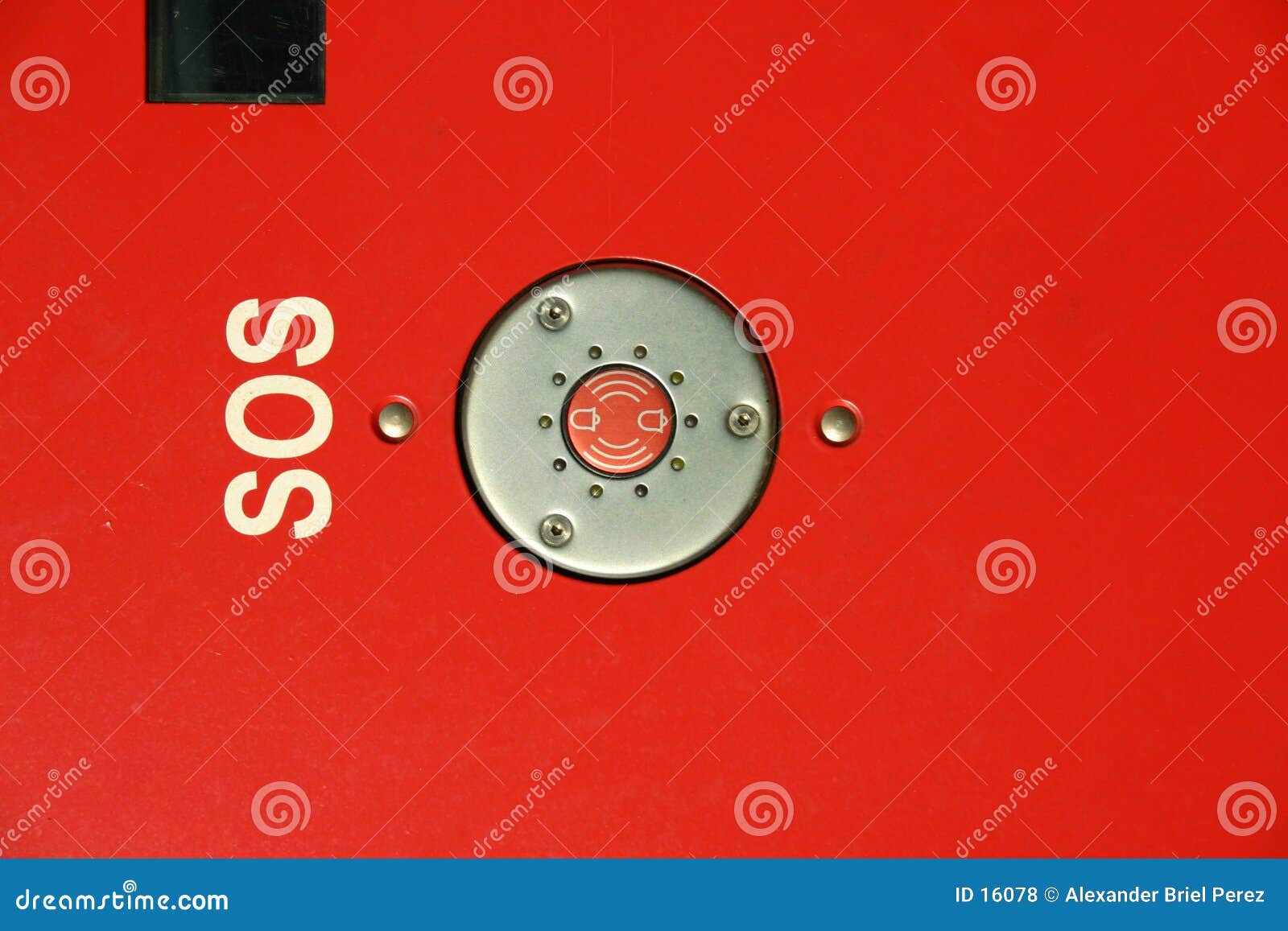 Bouton de SOS photo stock. Image du urgence, fermer, rouge - 16078