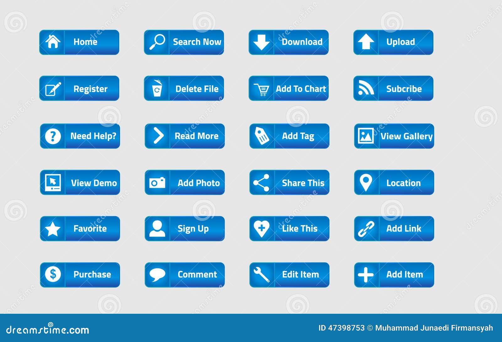 Bouton de Web illustration de vecteur. Illustration du élégance - 47398753