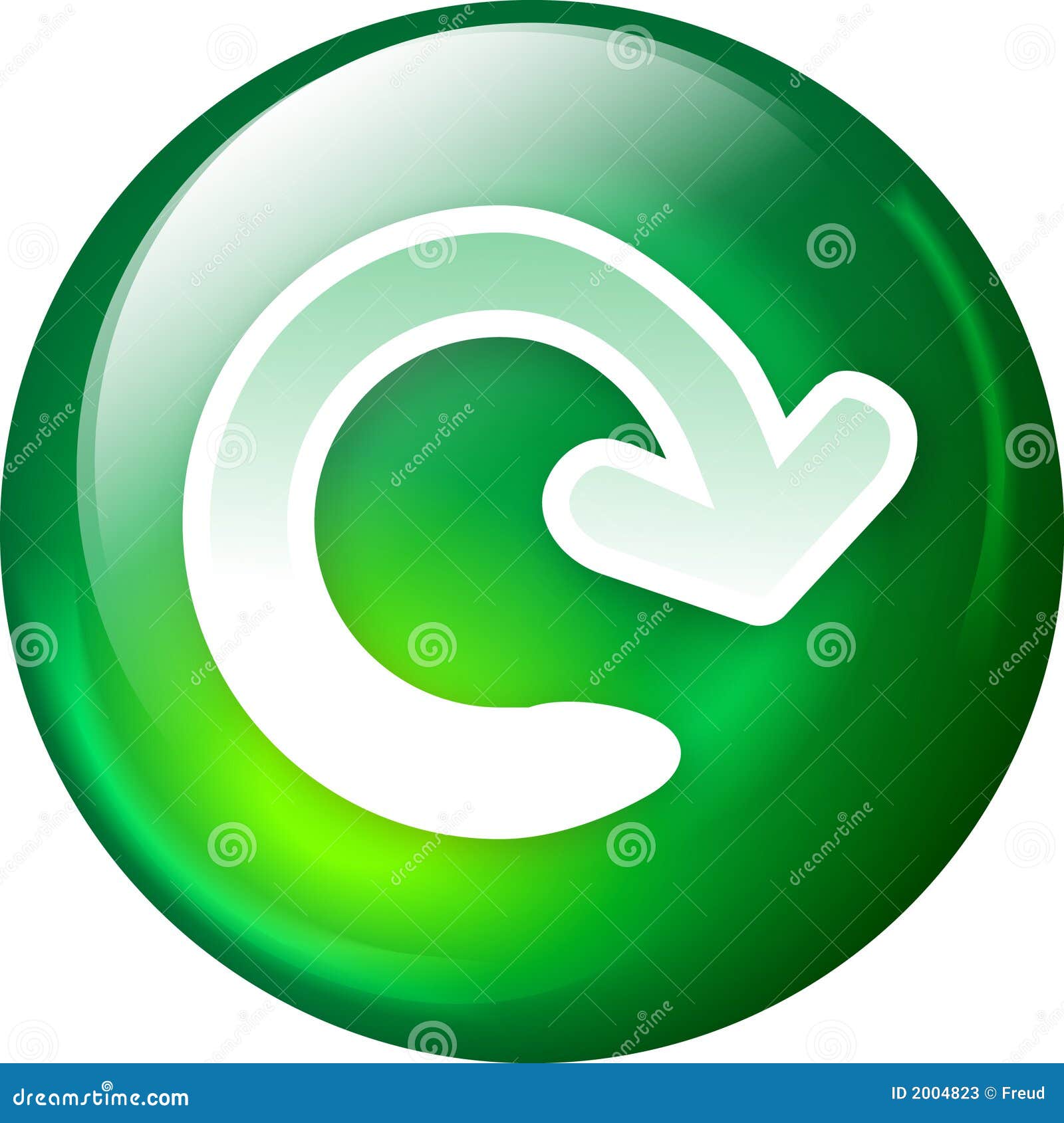 Bouton de Web de recharge illustration stock. Illustration du ...