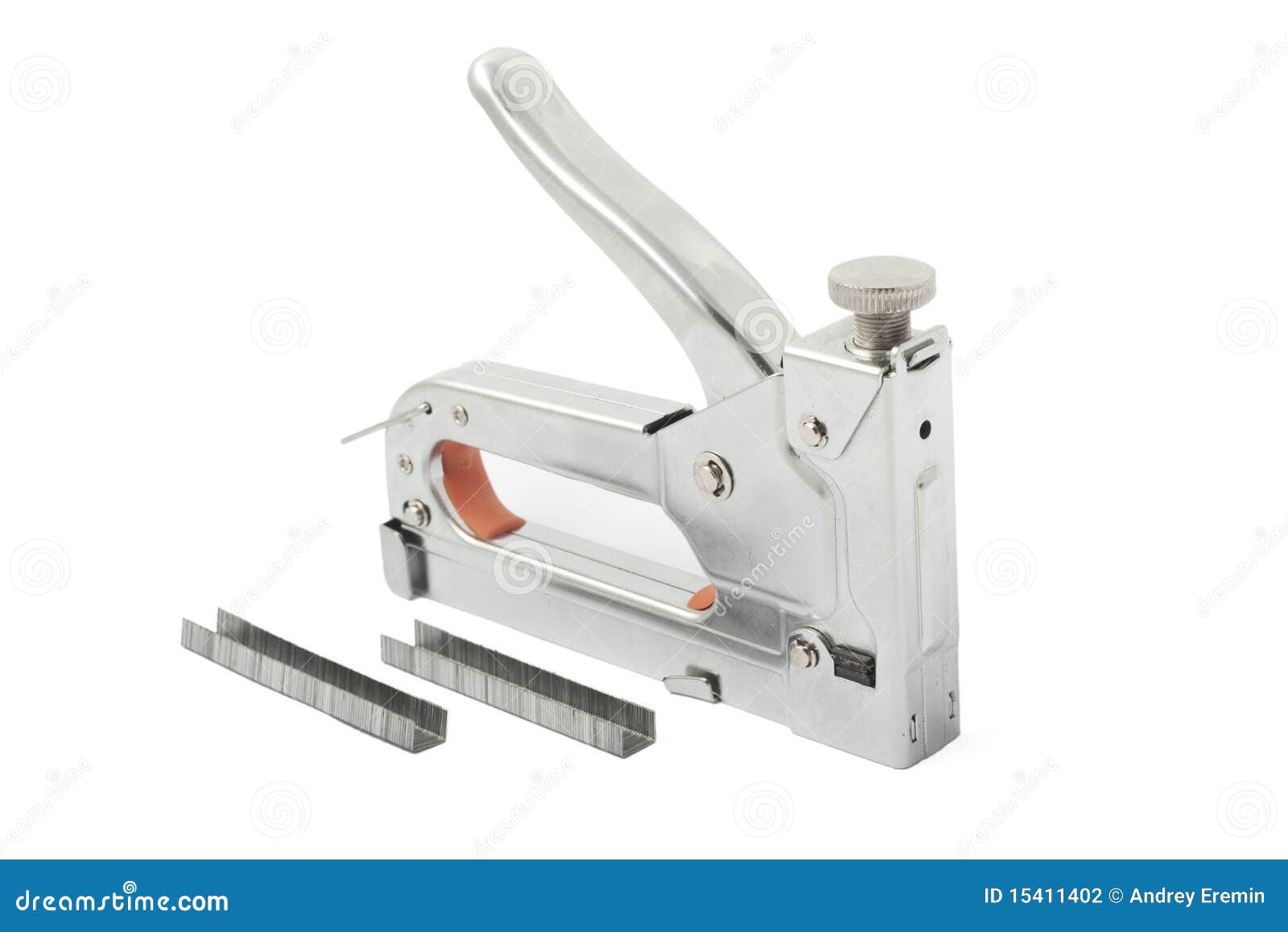 Bouw Nietmachine En Klemmen Op Wit Stock Foto - Image of metaal, huis ...