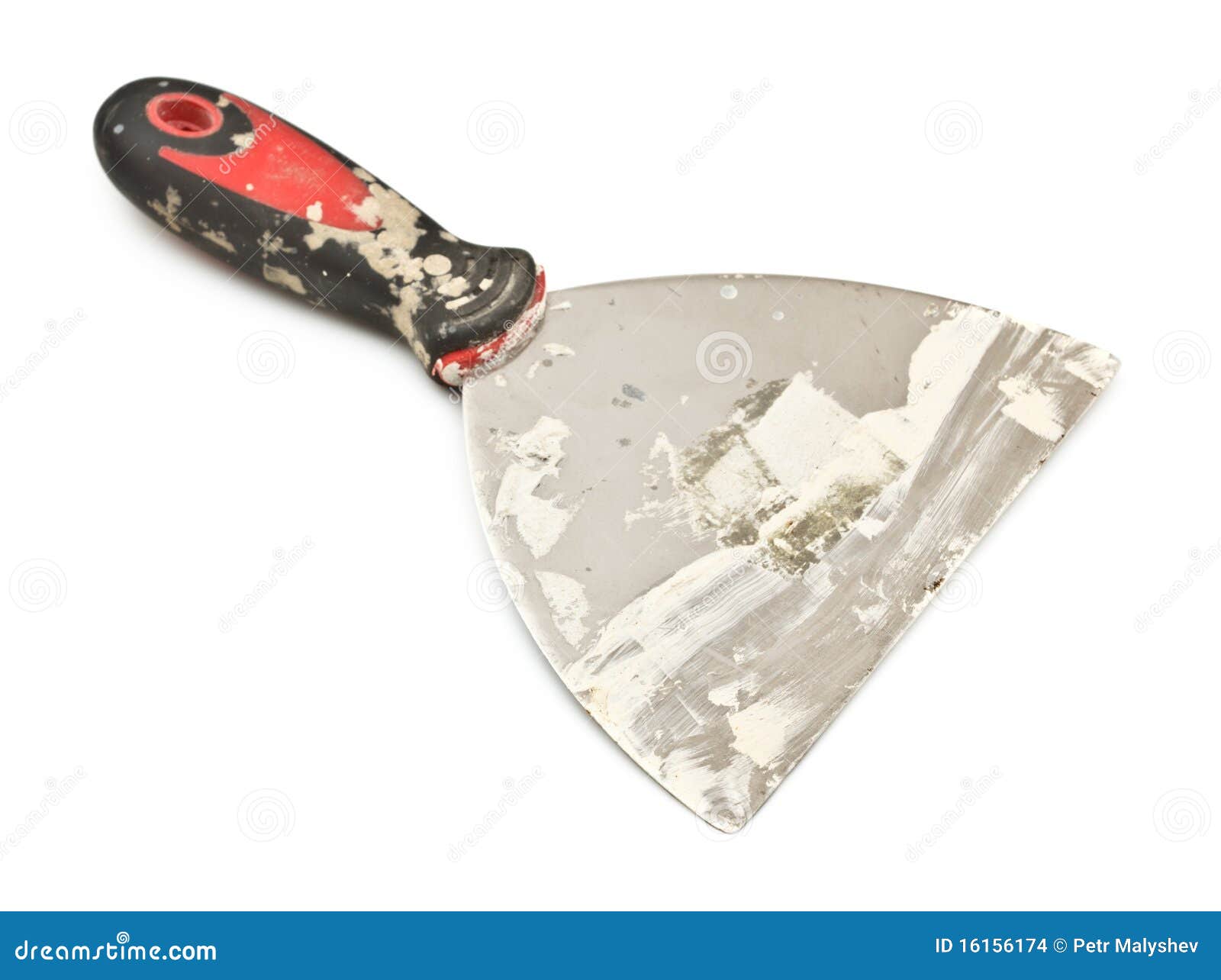 Bouw troffel stock foto. Image of schraper, plastiek - 16156174