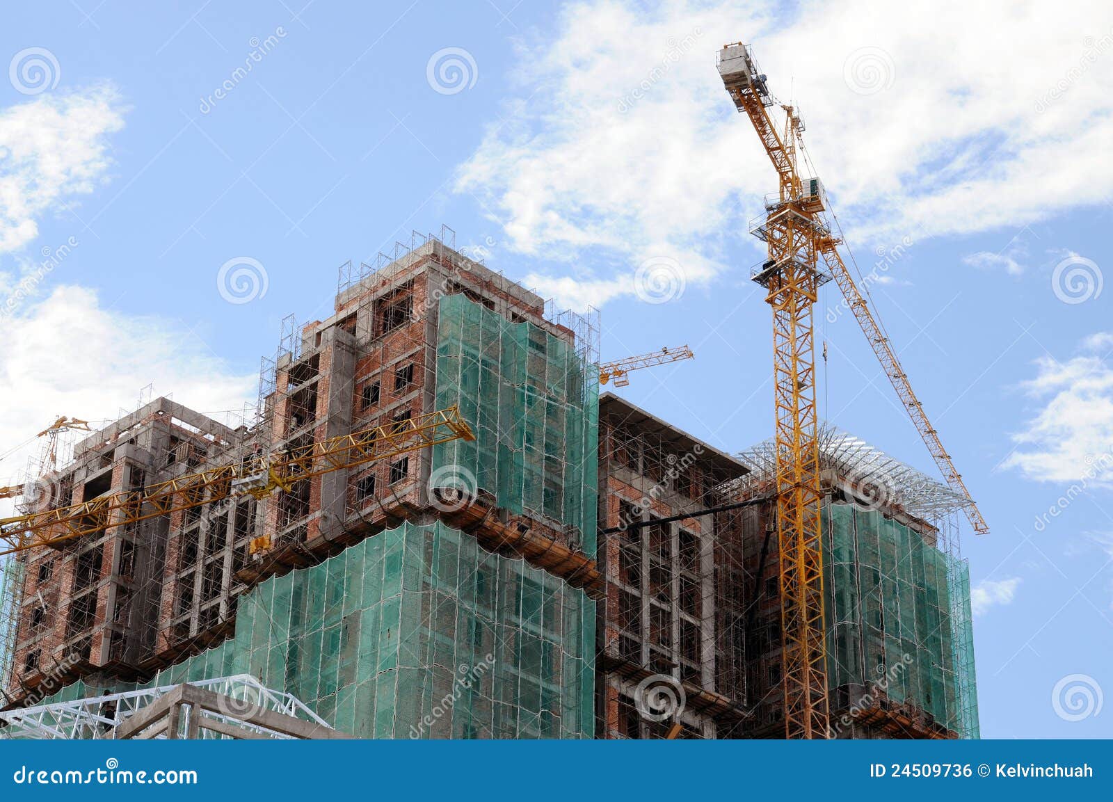 Bouw van de bouw stock foto. Image of stedelijk, bureaus - 24509736