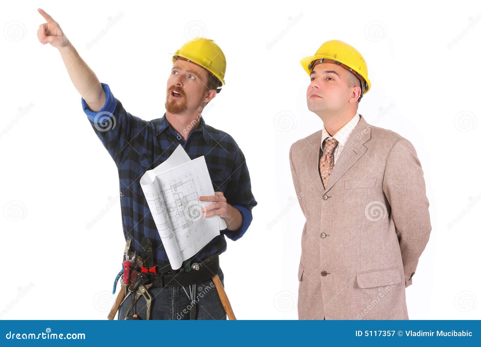 Bouwvakker En Architect Picture. Image: 5117357
