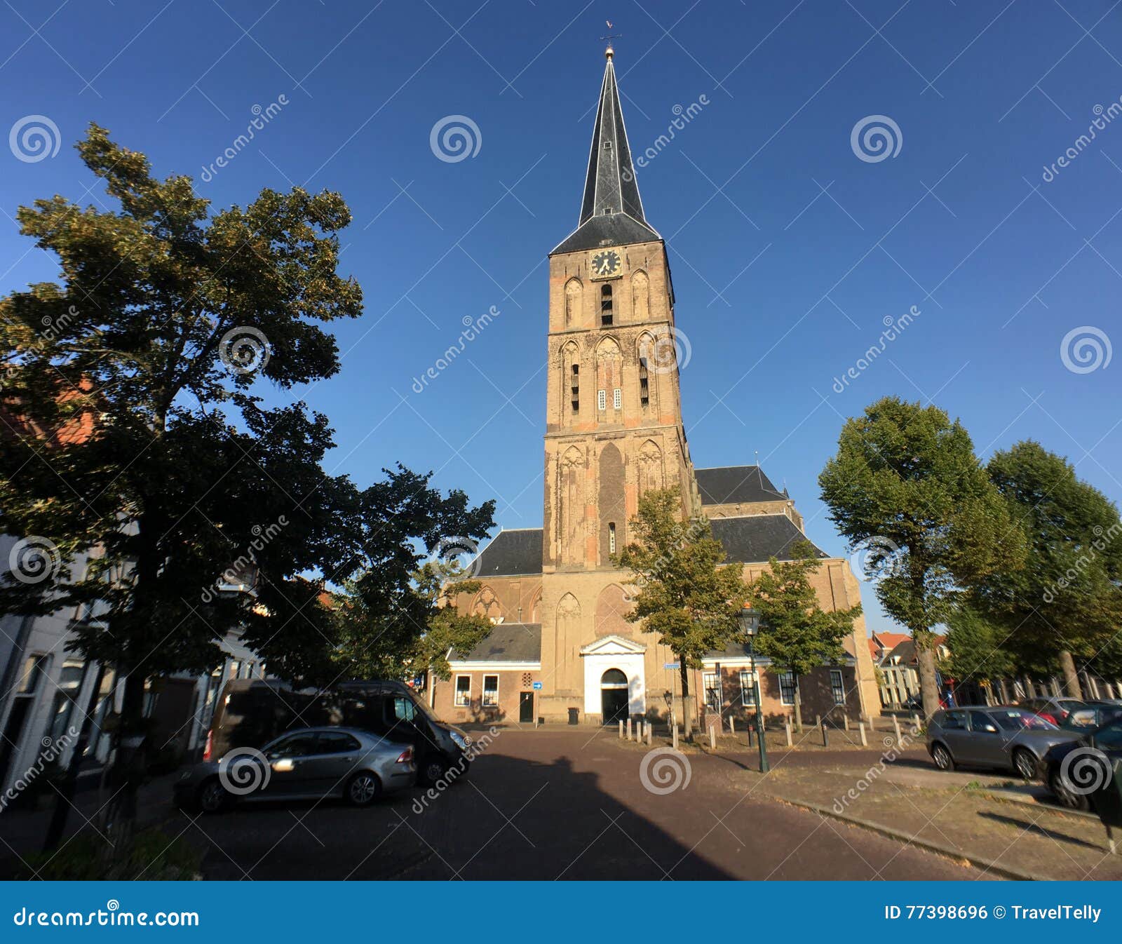 Bovenkerk in Kampen stock photo. Image of netherlands - 77398696