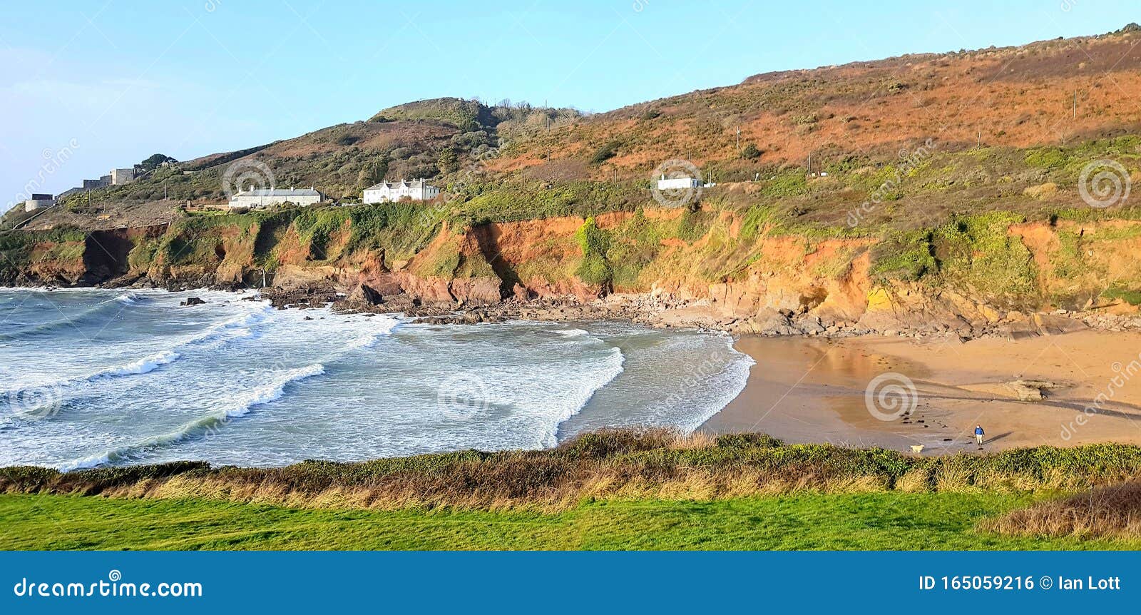 Bovisands Beach , South Hams, Devon UK Stock Photo - Image of walking ...
