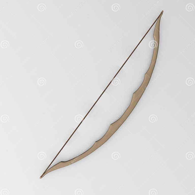 Bow stock illustration. Illustration of arrow, archery - 11349743