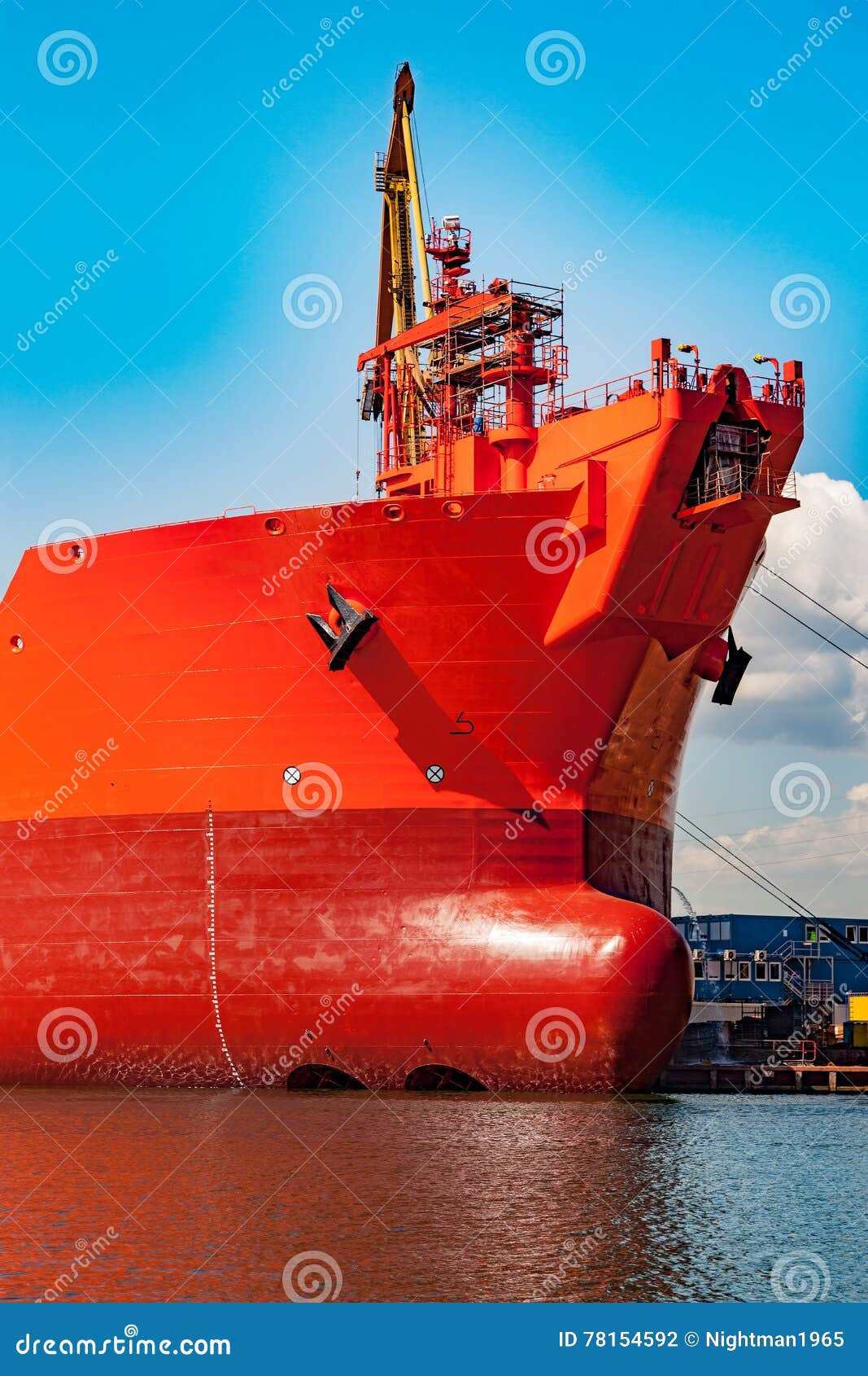 Bow Of A Vessel From Sideway Stock Photo | CartoonDealer.com #78538194