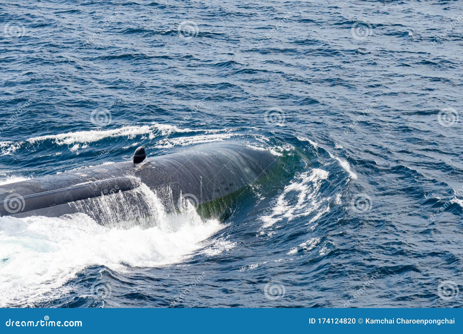 Bow of the Fast Attack Nuclear Submarine of U.S Stock Photo - Image of ...