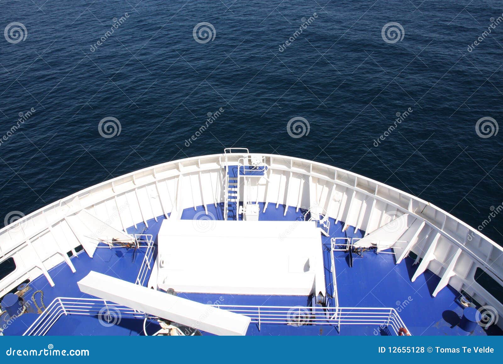 Bow of a ferry stock photo. Image of oslo, front, nautical - 12655128