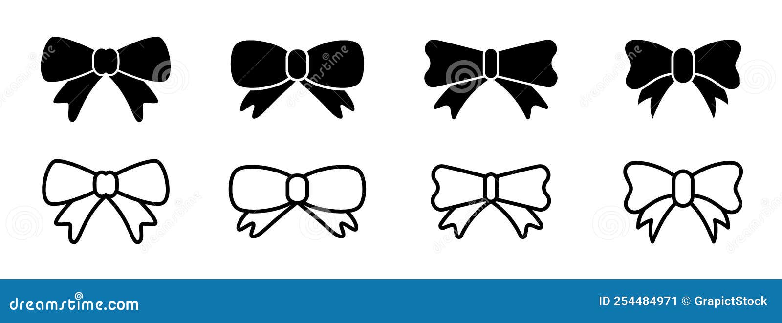Bow Icon Design Element Suitable for Websites, Print Design or App ...