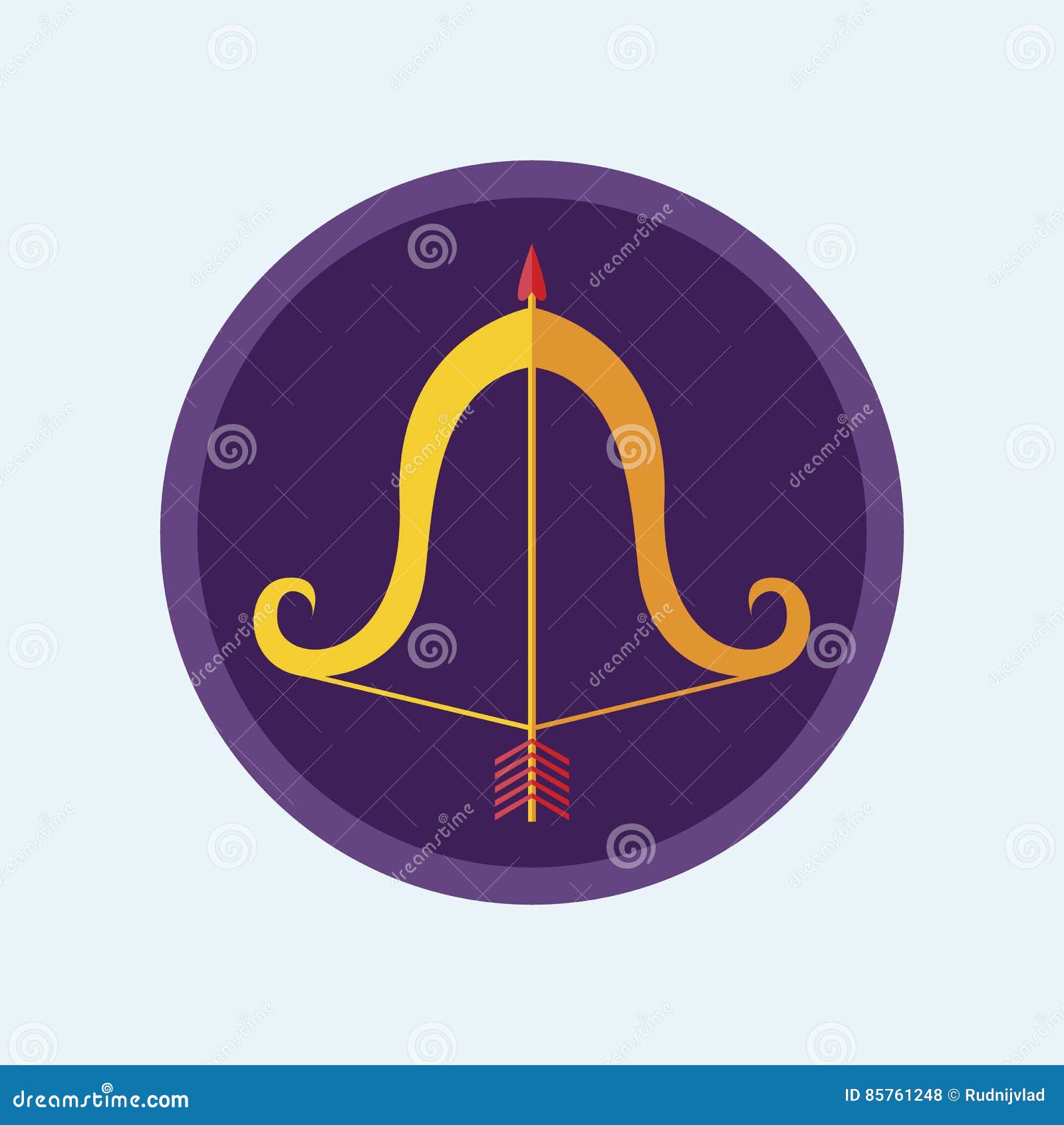 Bow Icon. Vector Illustration Romantic Symbol. Stock Vector ...