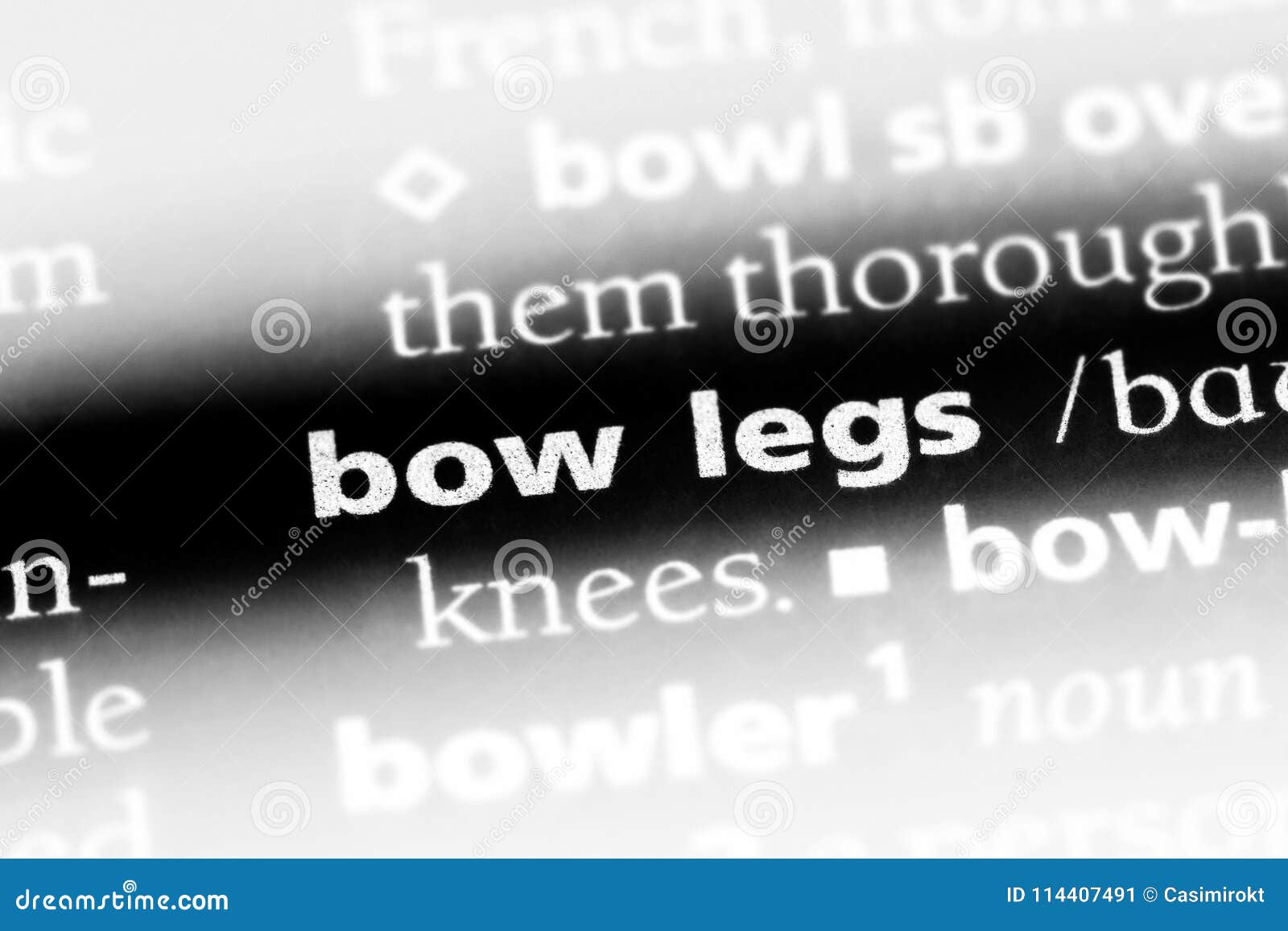 Bowlegs stock image. Image of isolated, text, printed - 114407491