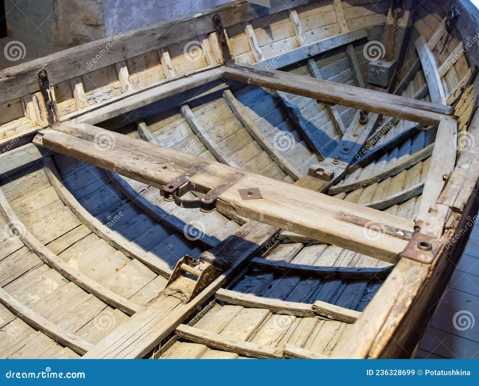 The Bow of the Old Six-oar Yal Editorial Stock Image - Image of pattern ...