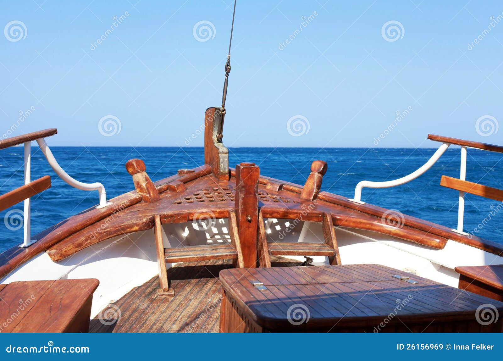 The bow of old wood ship stock image. Image of passenger - 26156969