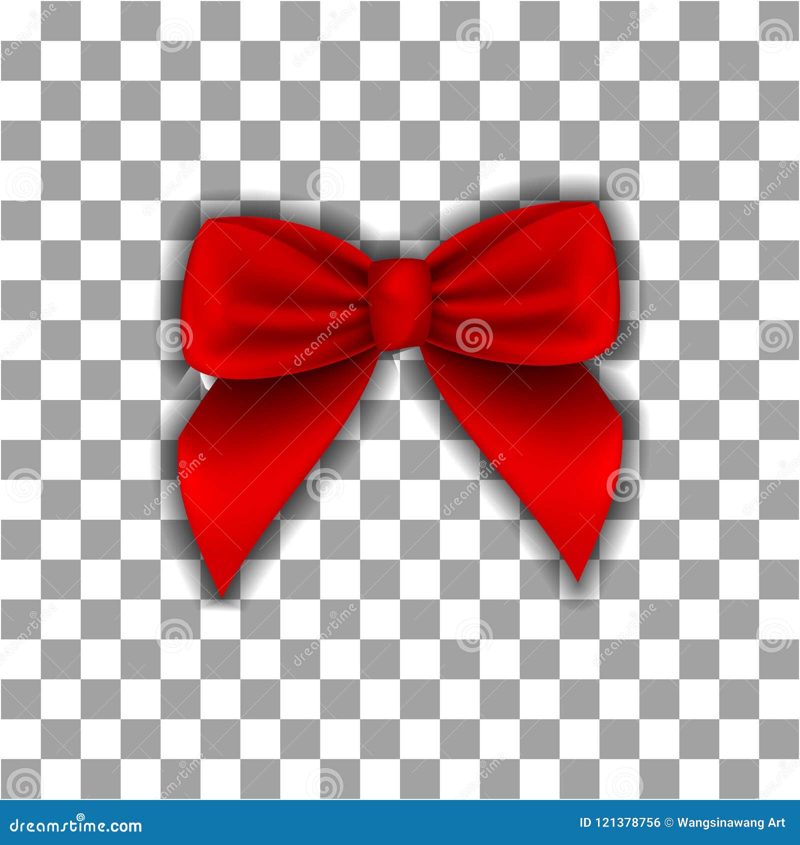 Bow red stock illustration. Illustration of silk, knot - 121378756