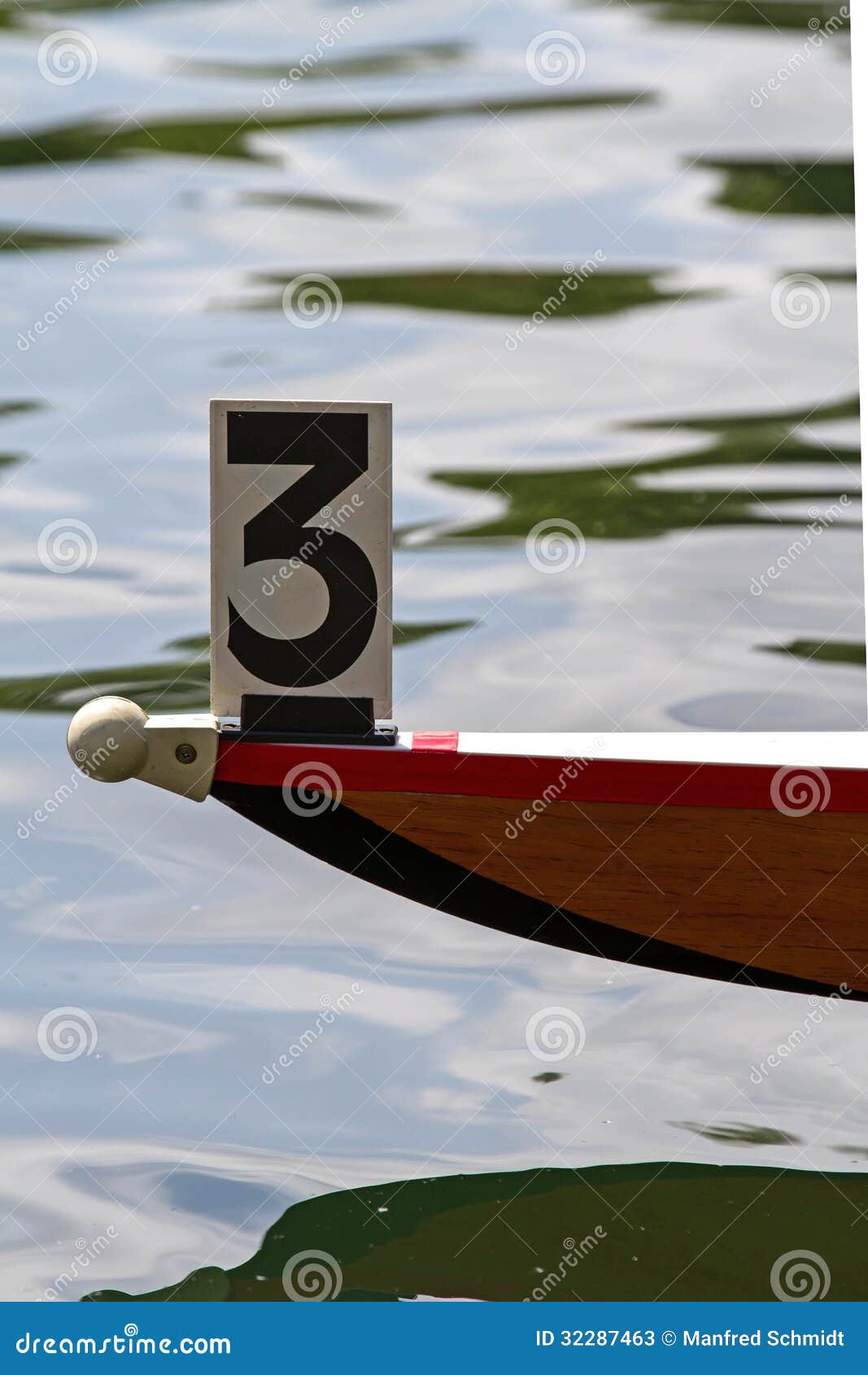 Bow of a rowing skiff stock image. Image of paddle, club - 32287463