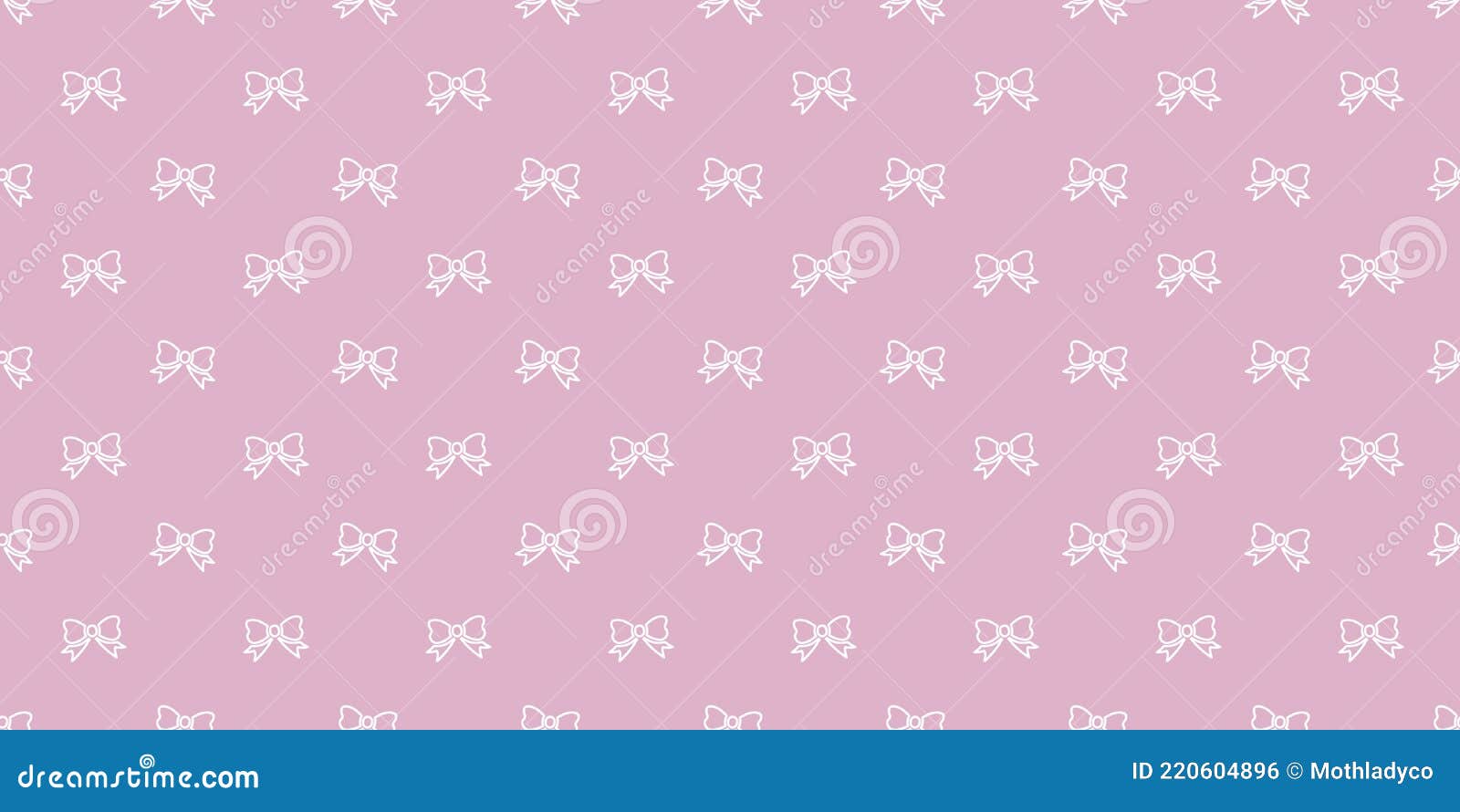 Bow Seamless Repeat Pattern Background Stock Vector - Illustration of ...