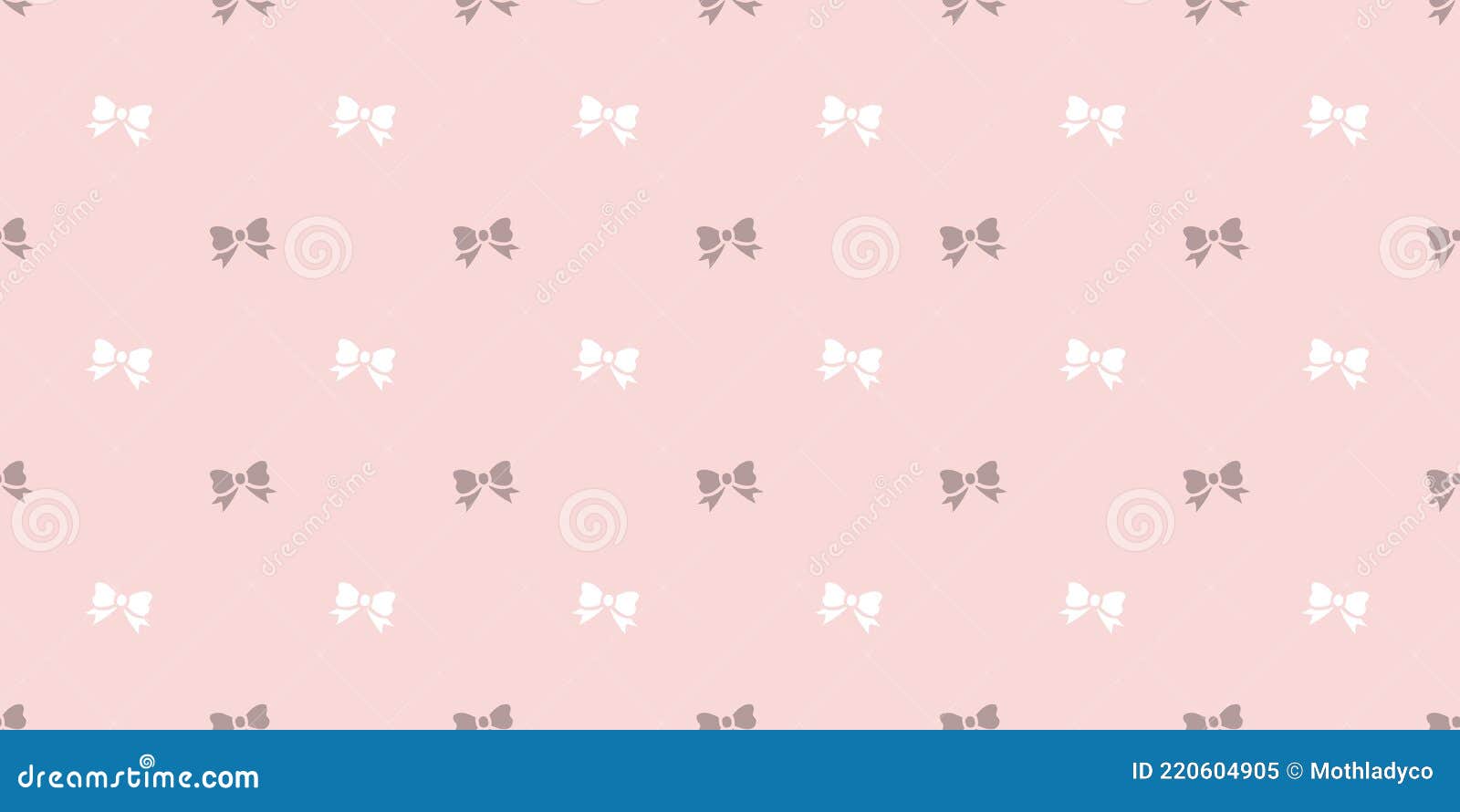Bow Seamless Repeat Pattern Background Stock Vector - Illustration of ...