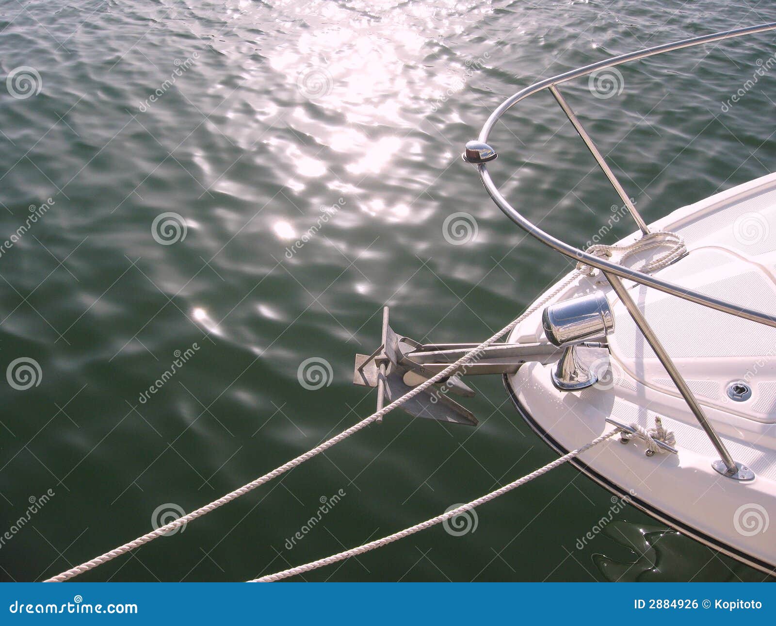 Bow Section Of A Yacht Picture. Image: 2884926