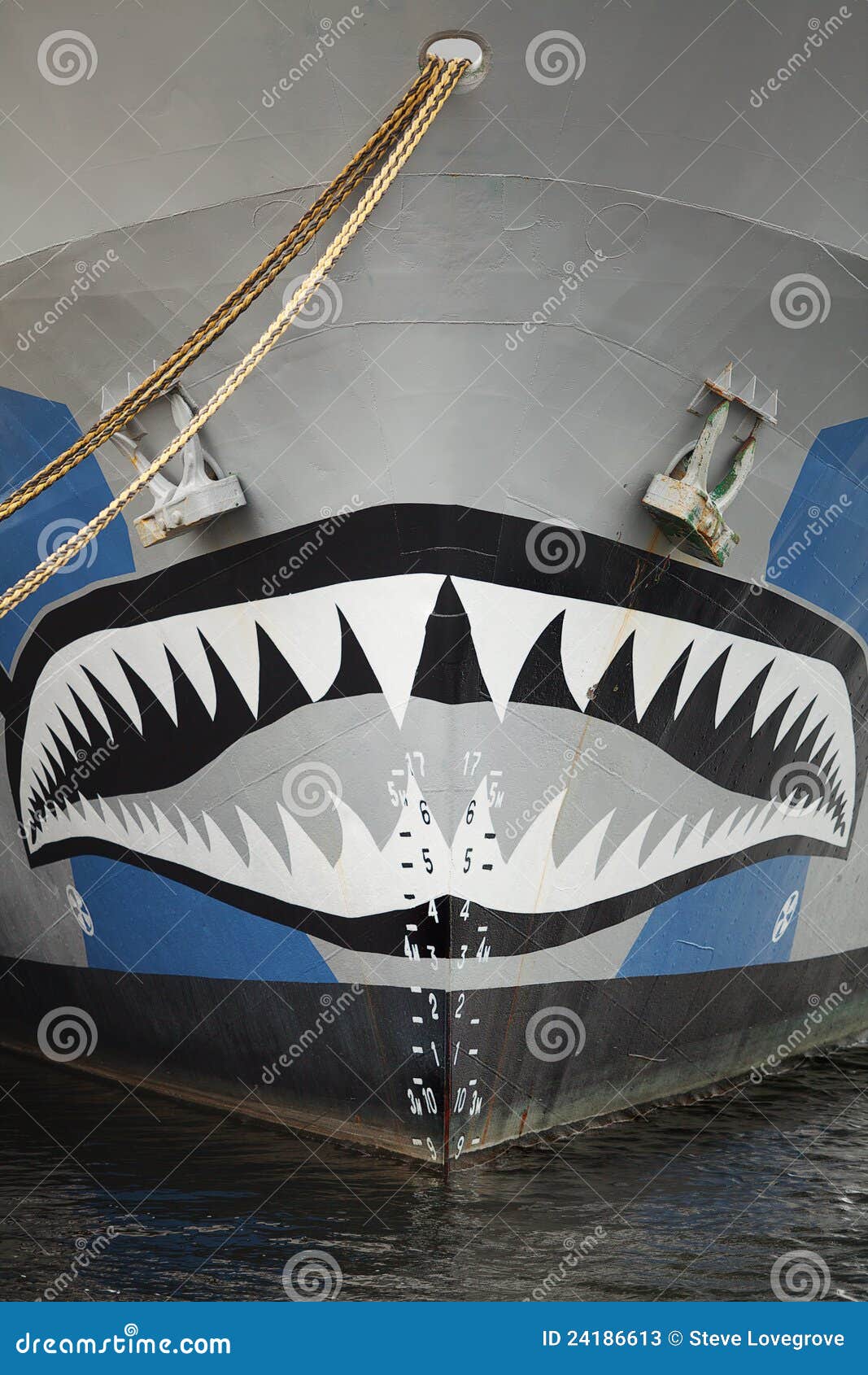 Bow of a Ship stock image. Image of marine, ship, harbour - 24186613