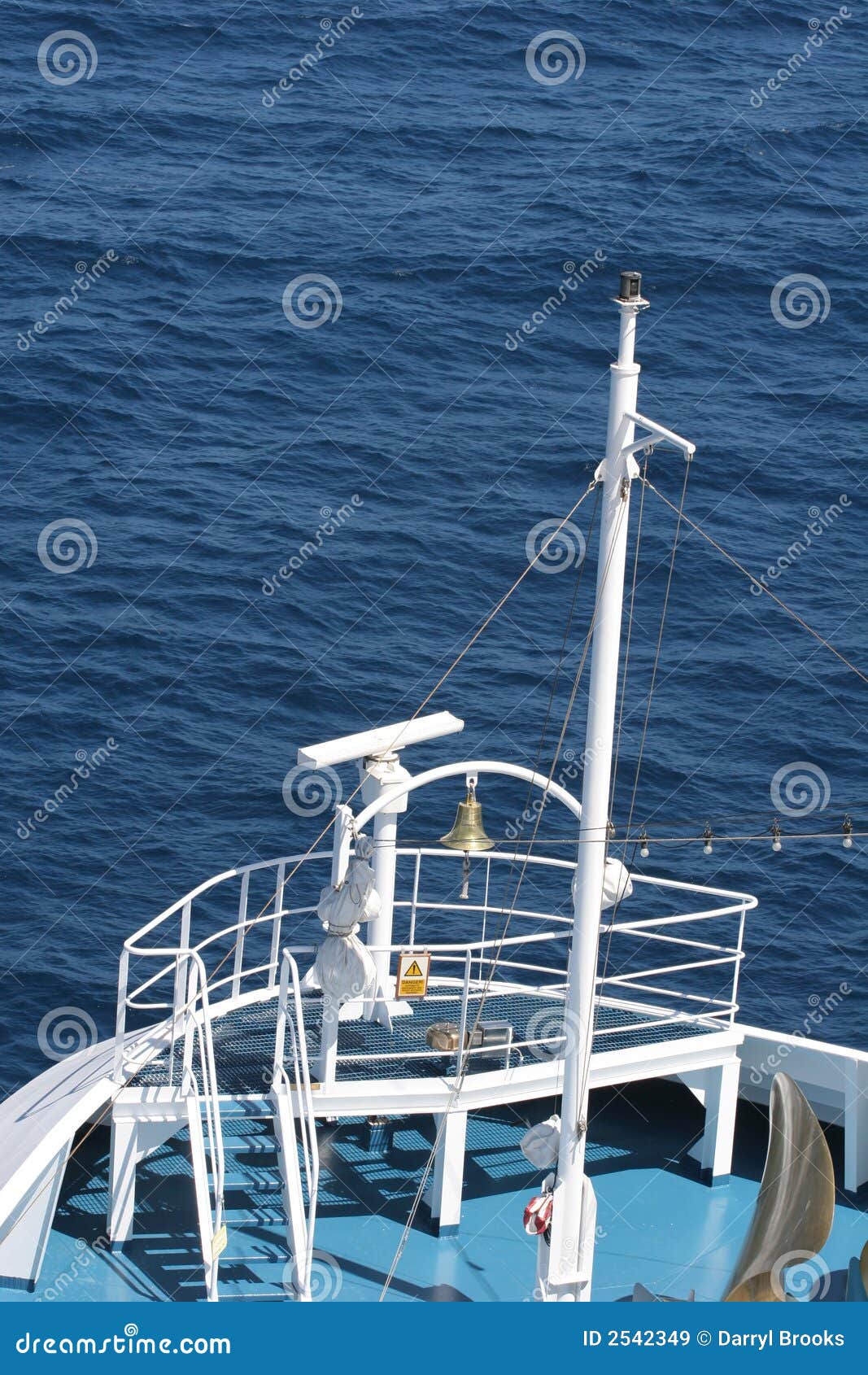 Bow of Ship stock image. Image of cruising, luxury, voyage - 2542349