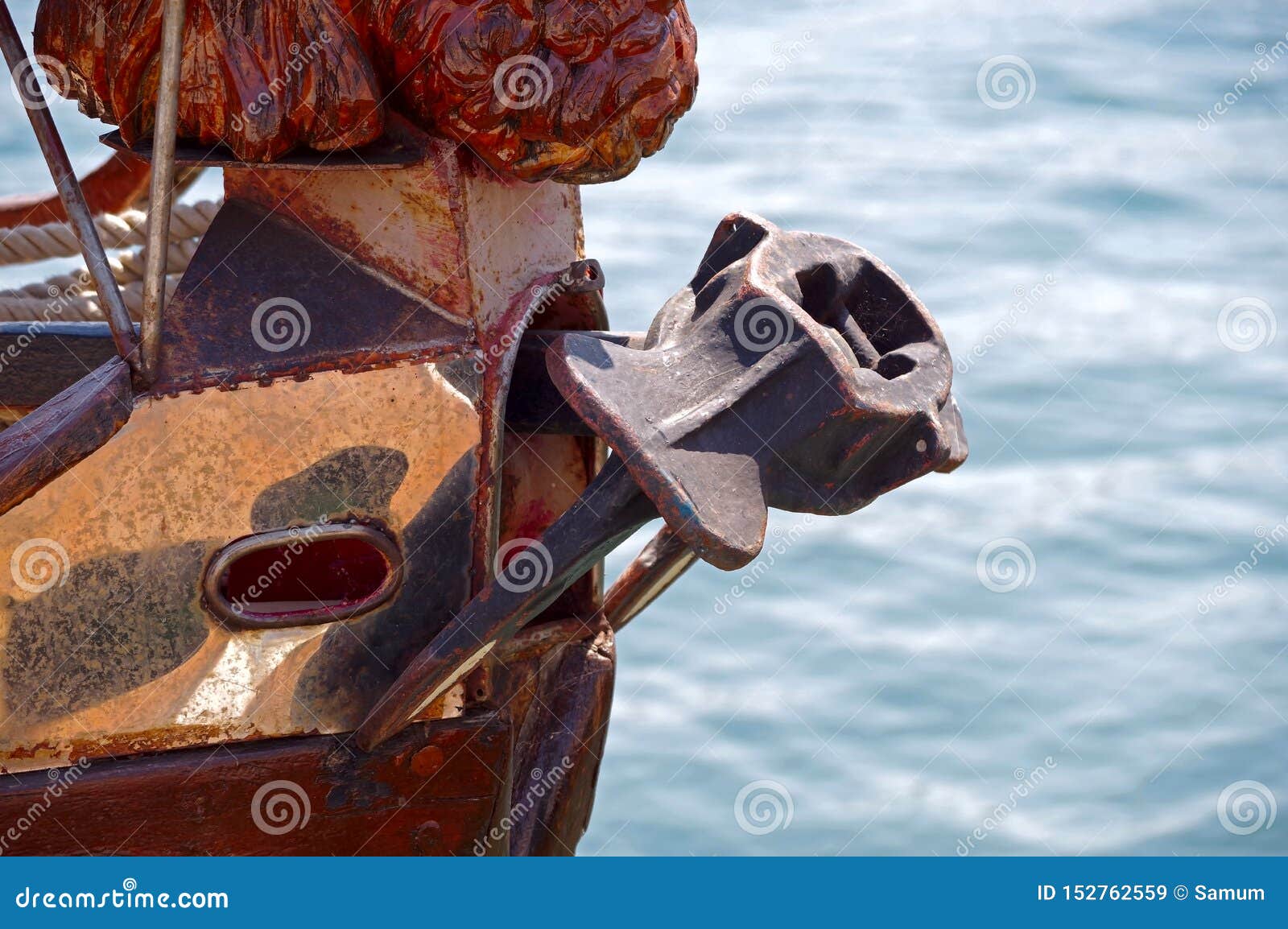 Front view of a big ship stock image. Image of large - 152762559