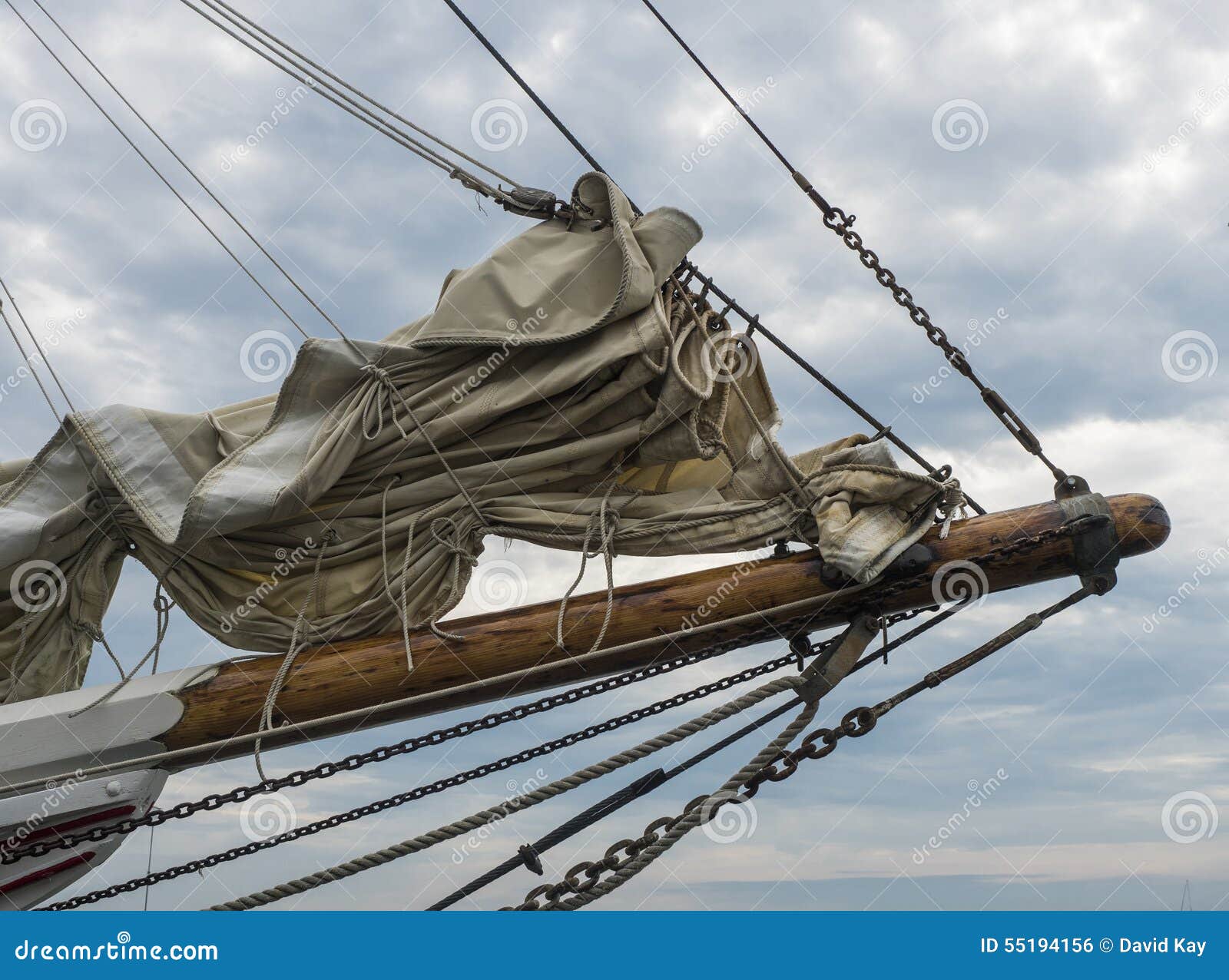 Bow Sprint stock photo. Image of clouds, vacation, sailboat - 55194156