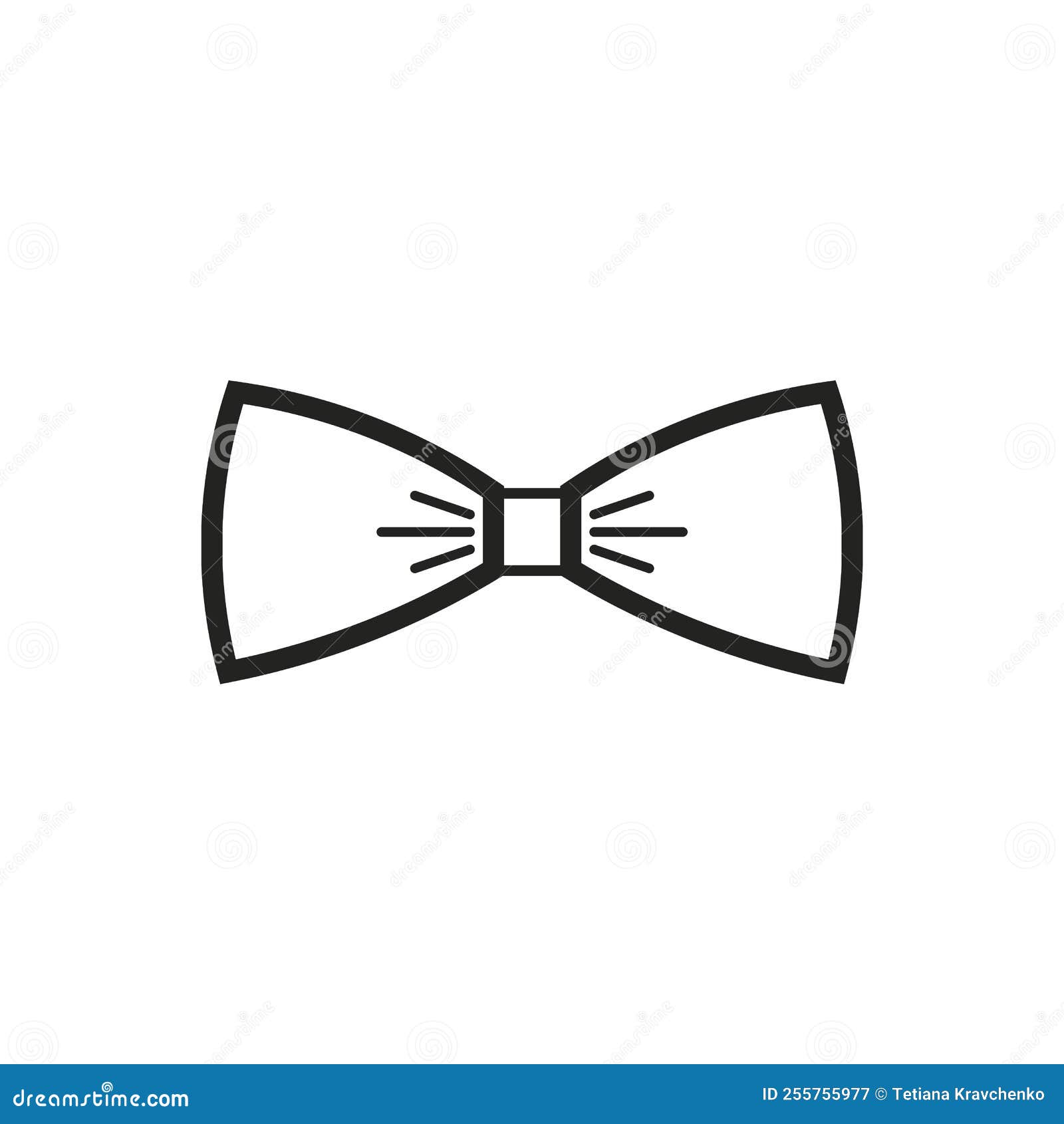 The Bow Tie. Stylish the Bow Tie, Great Design for Any Purposes. Vector ...