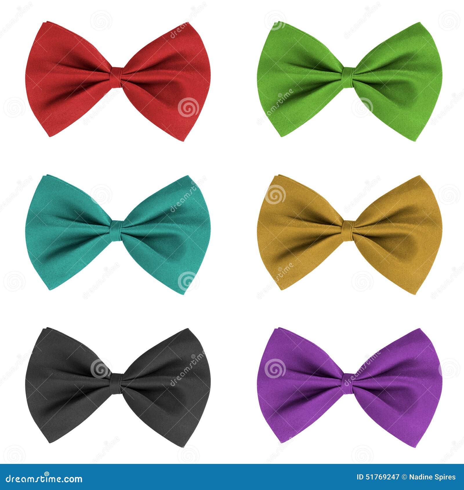 Bow Ties in Different Colours Stock Image - Image of classic, isolated ...